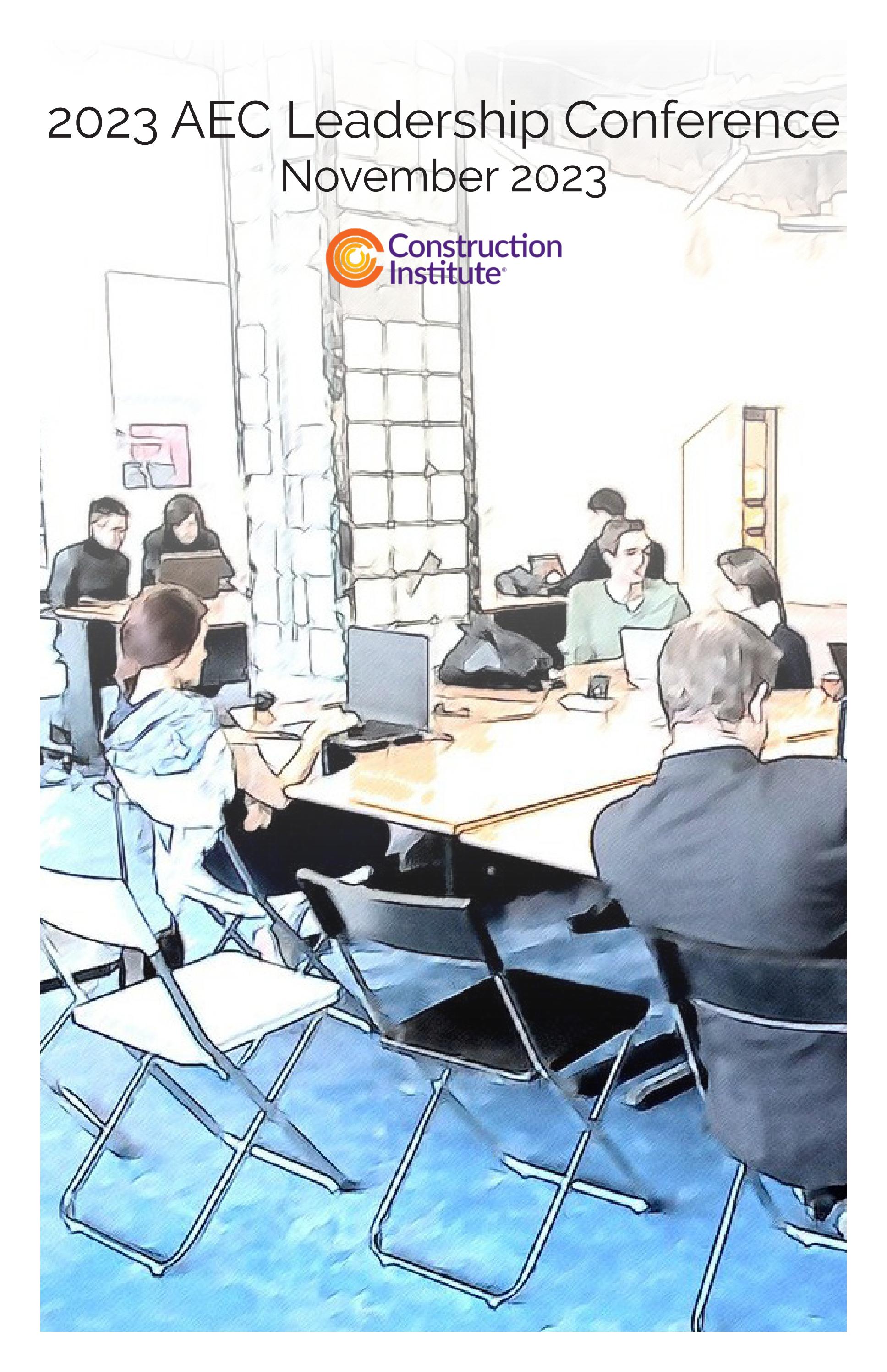 2023 AEC Leadership Conference program book by Construction Institute ...