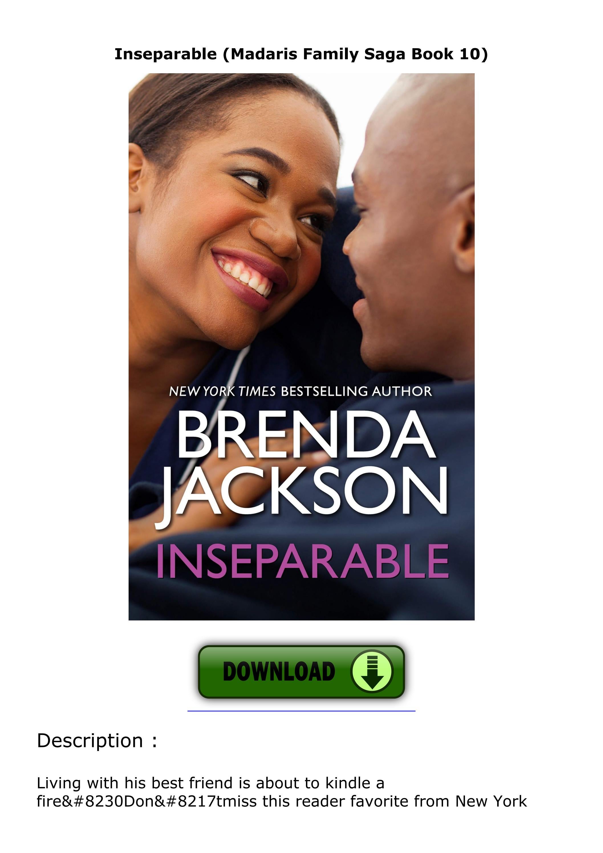 Read ebook [PDF] Inseparable (Madaris Family Saga Book 10) by ...