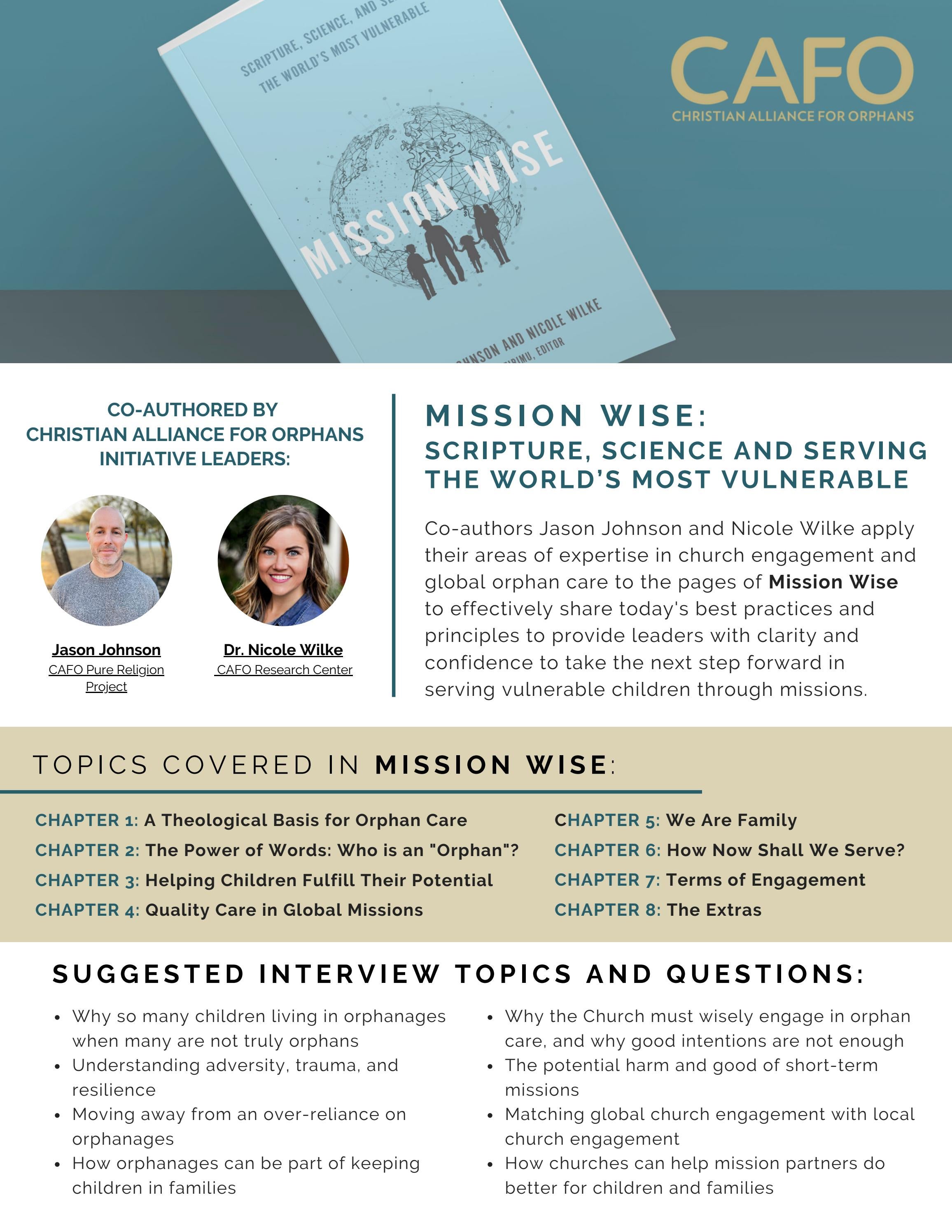 Mission Wise Media Intro by Christian Alliance for Orphans - Issuu