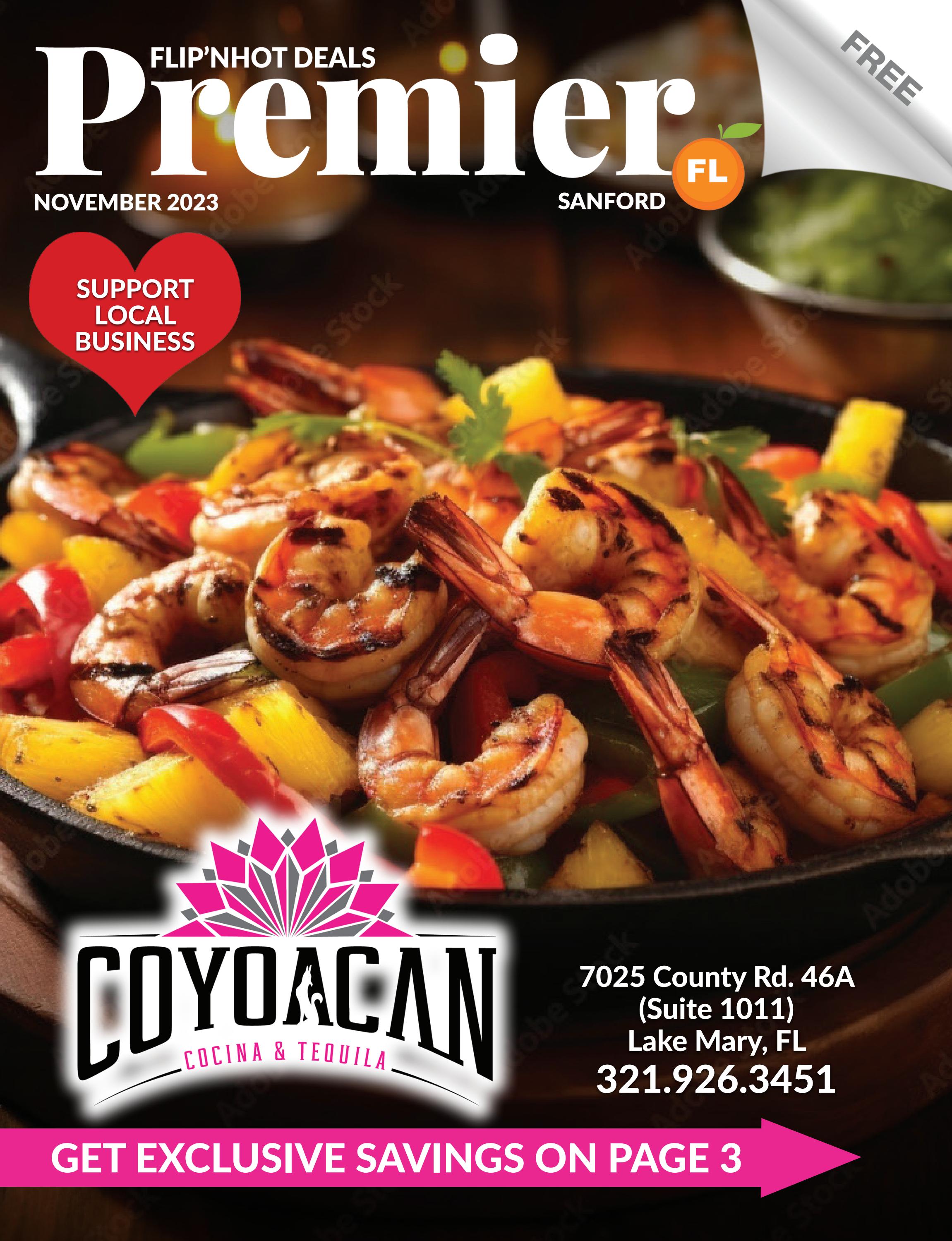 PREMIER FLORIDA Magazine November 2023 - Sanford Edition by Premier FL ...