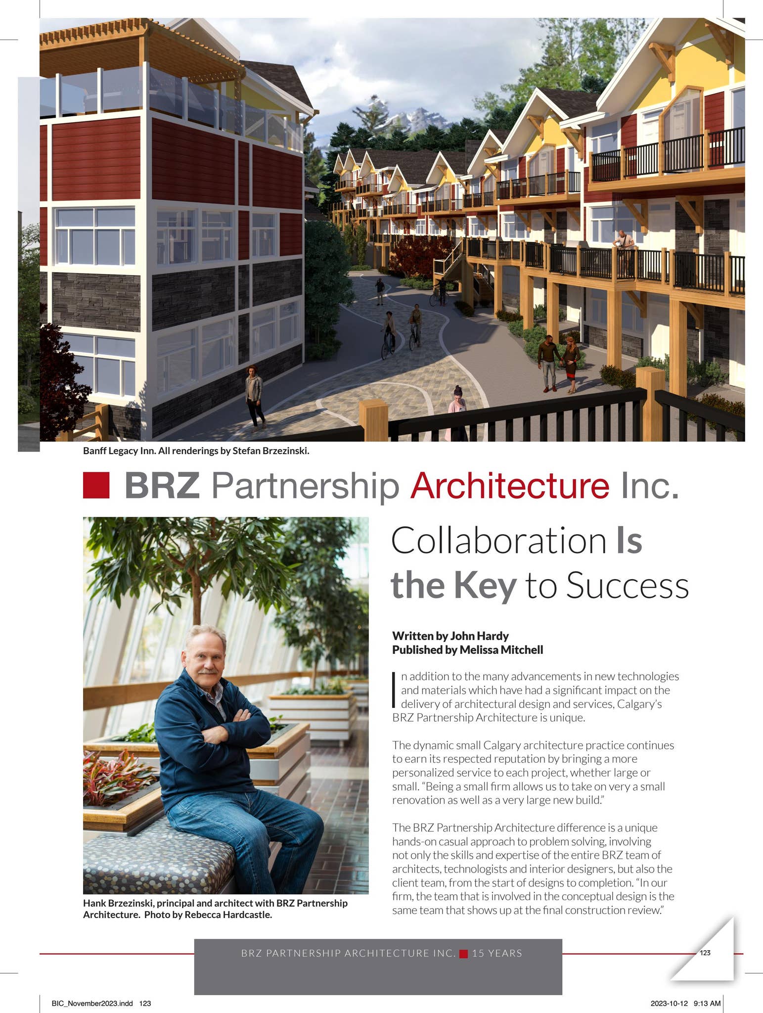 BRZ Partnership Architecture Inc - Celebrating 15 Years by Business in ...