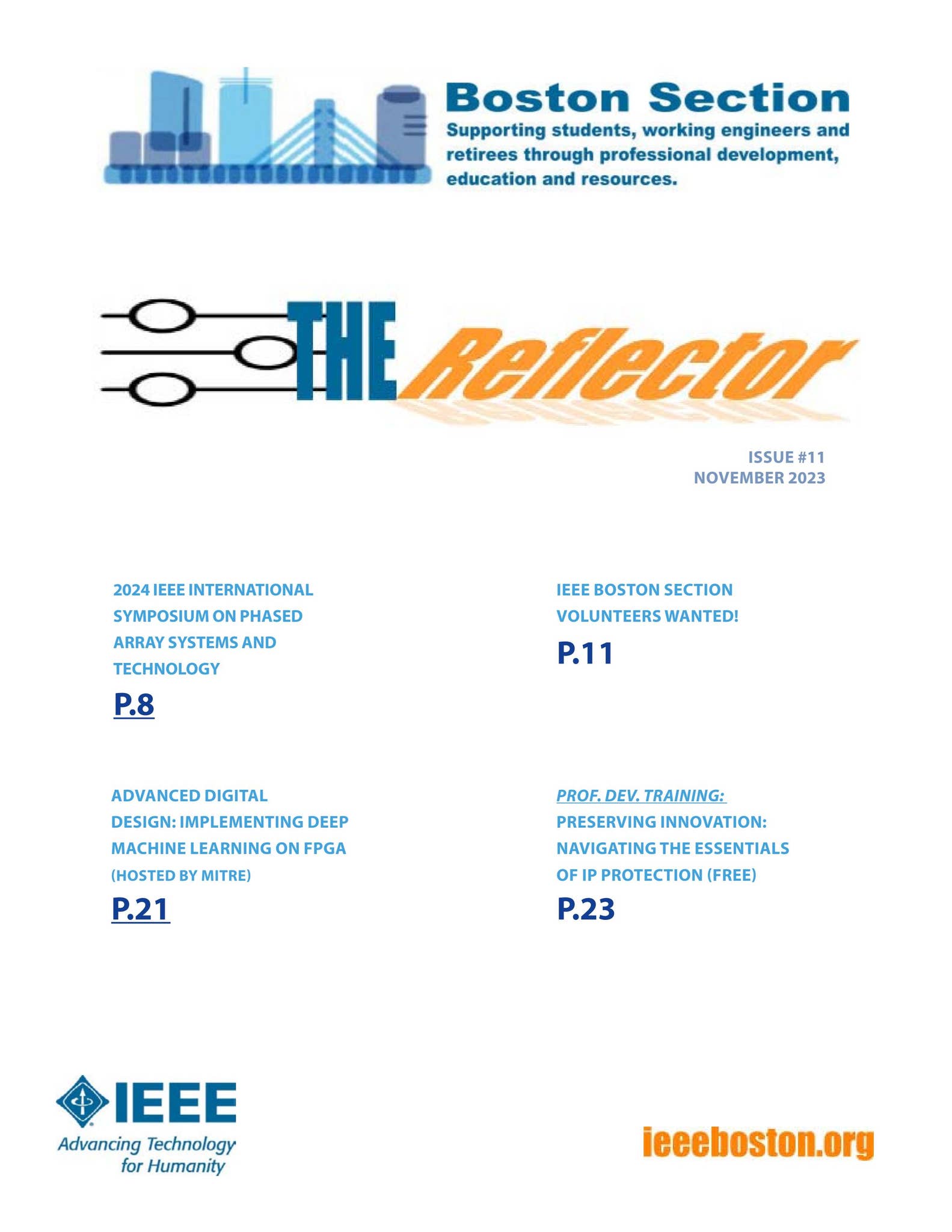 IEEE Boston Section - The Reflector November 2023 by IEEE Boston ...