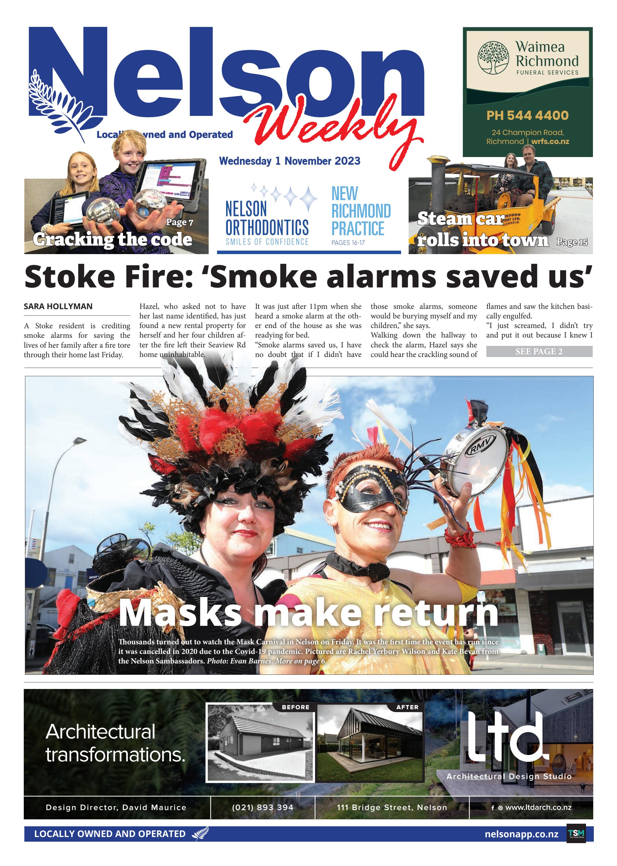 Nelson Weekly - 1 November 2023 by Top South Media - Issuu