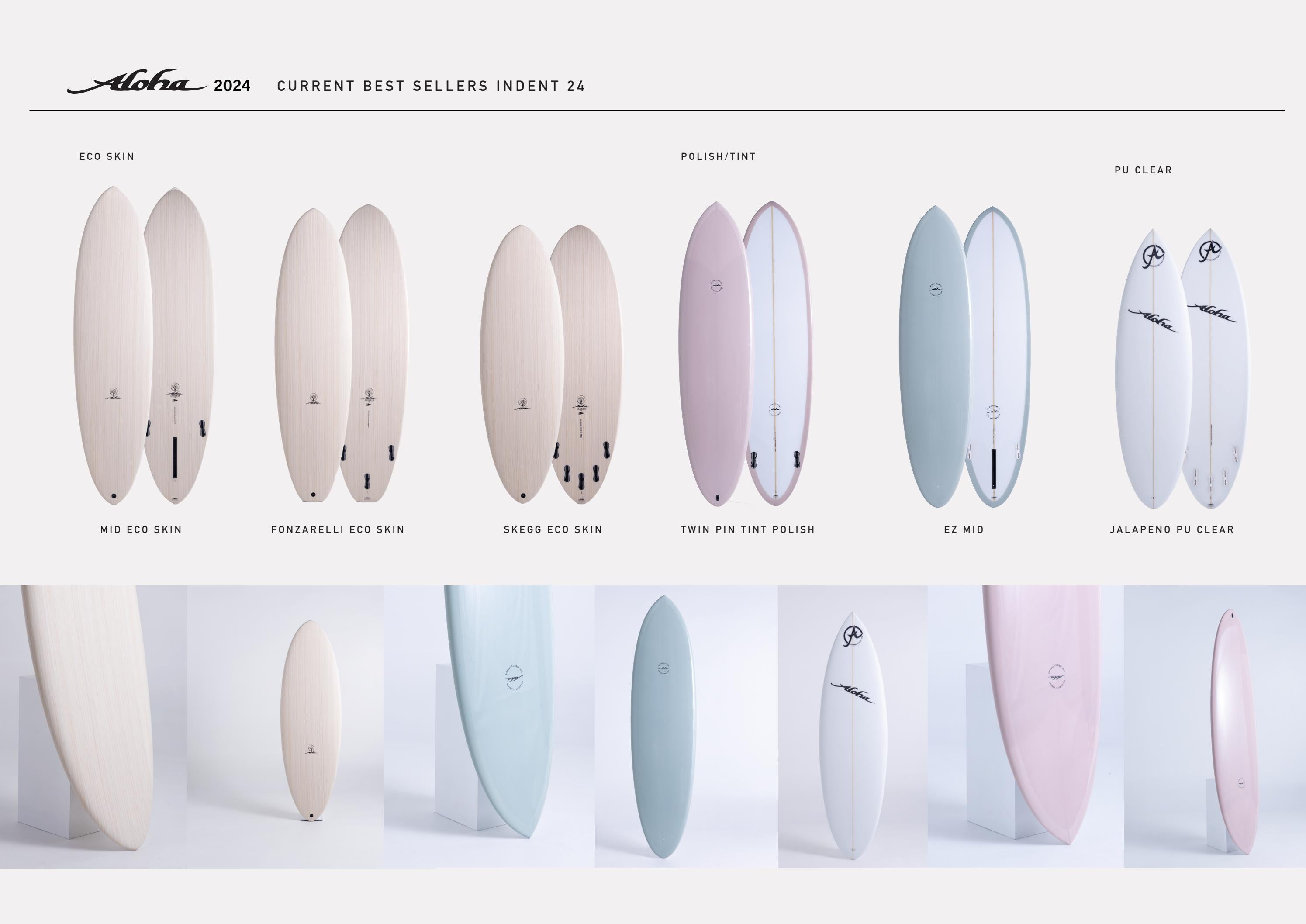 ALOHA 24 BEST SELLERS by surfboardagency - Issuu