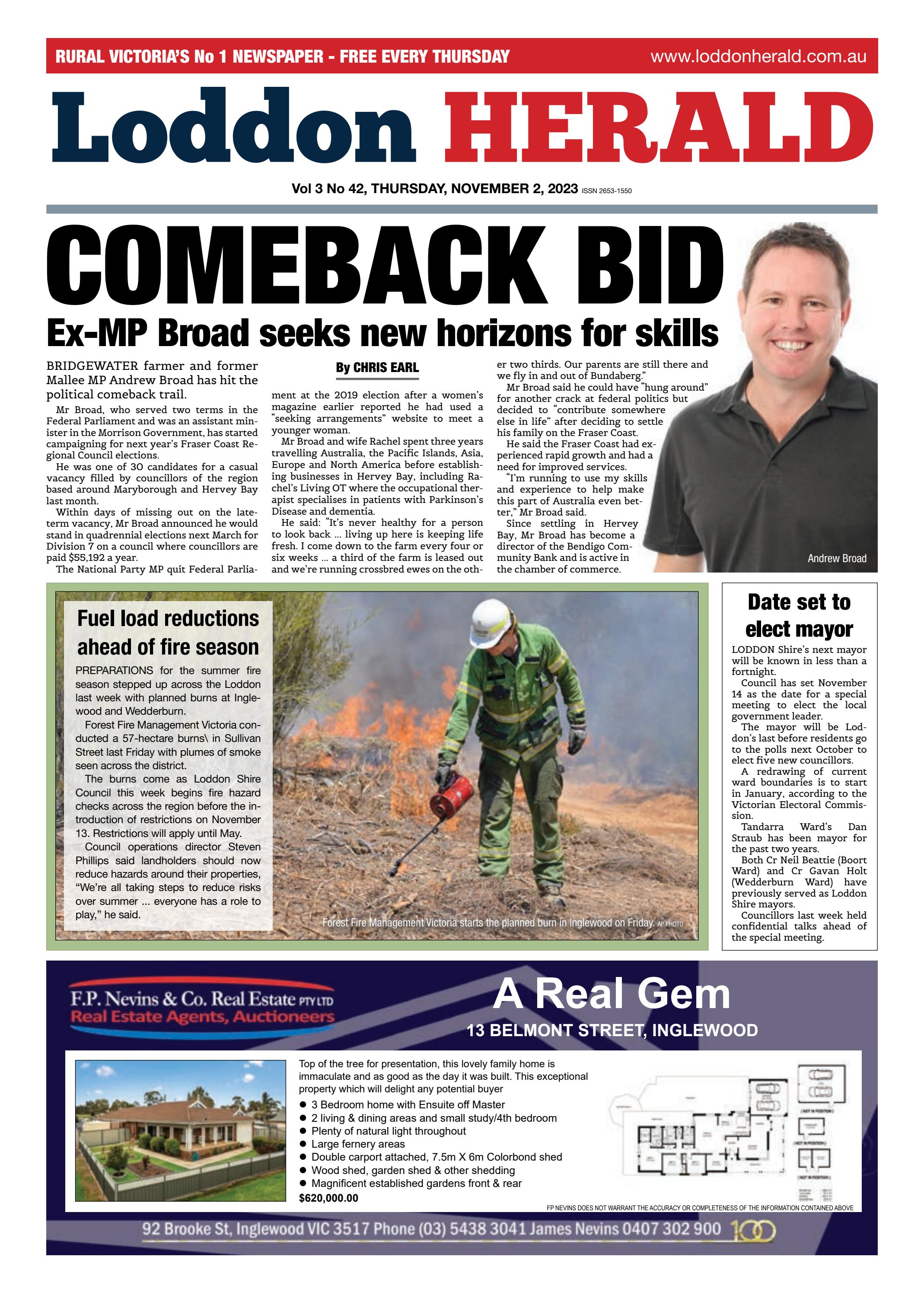 Loddon Herald 2 November 2023 by Loddon - Issuu