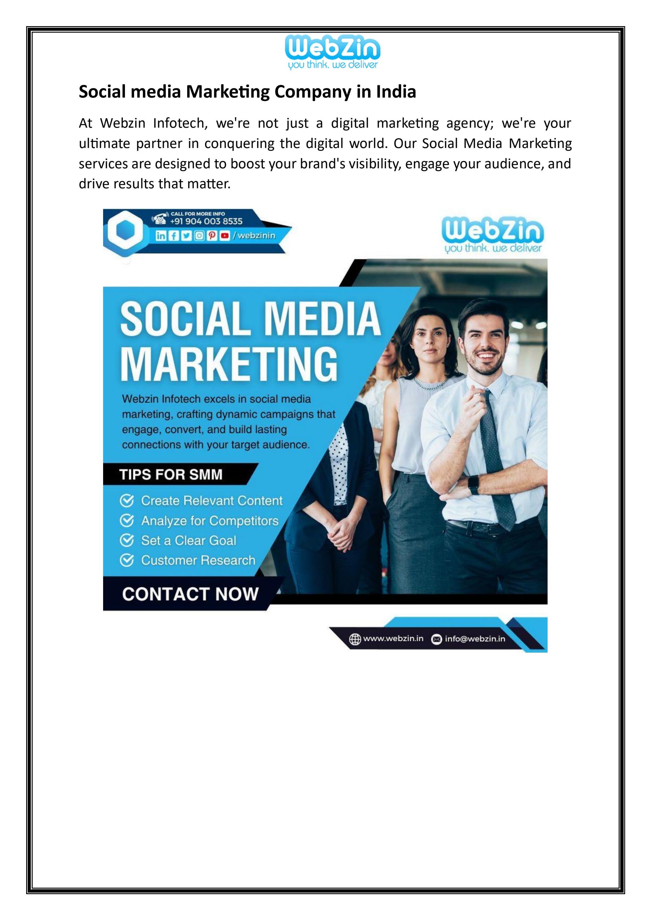 Social media Marketing Company in India by Aditya Acharya - Issuu