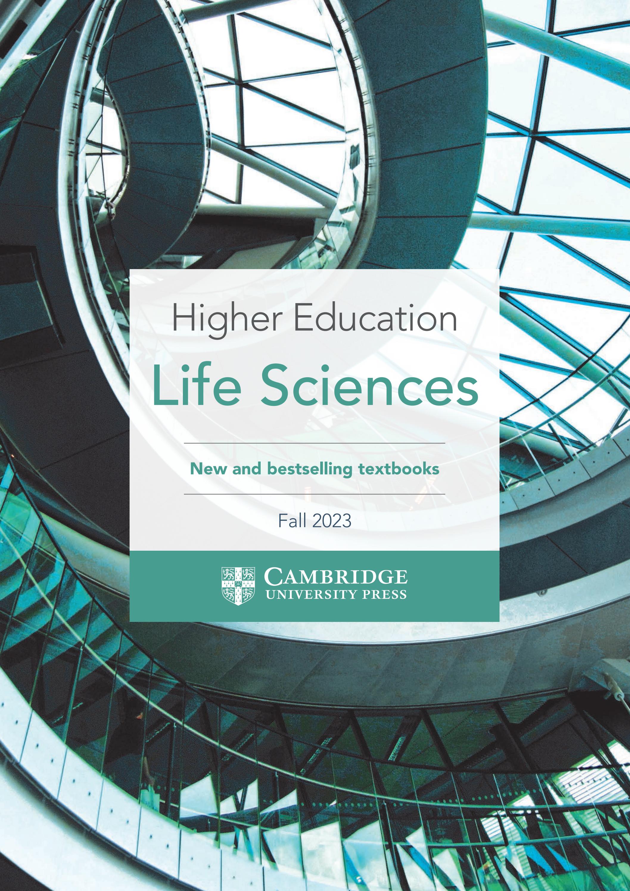 Life Sciences Textbooks from Cambridge University Press – Fall 2023 by ...