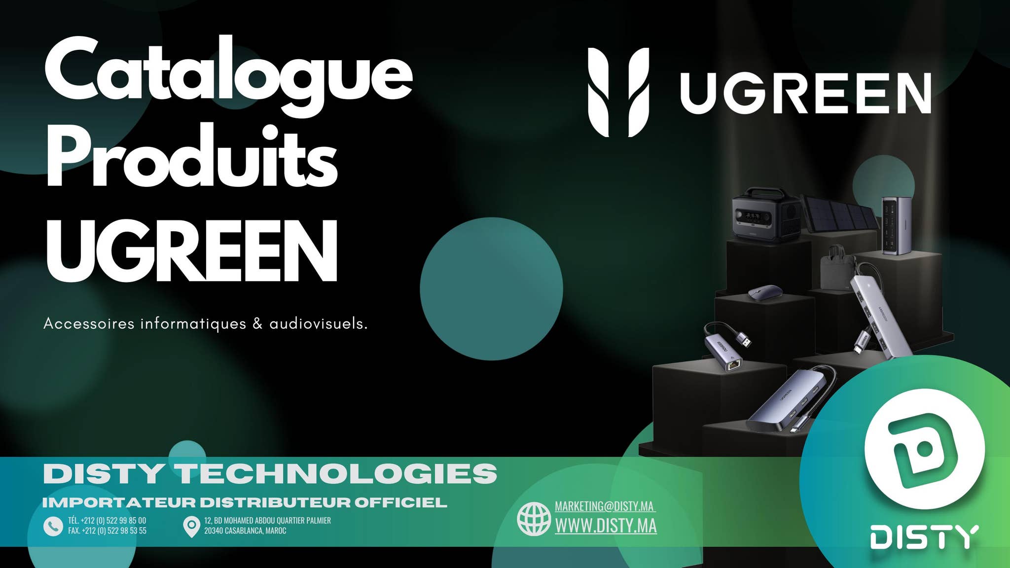 Disty technologies - Product UGREEN Catalogue - Novembre 2023 by Anouar Oufary - Issuu