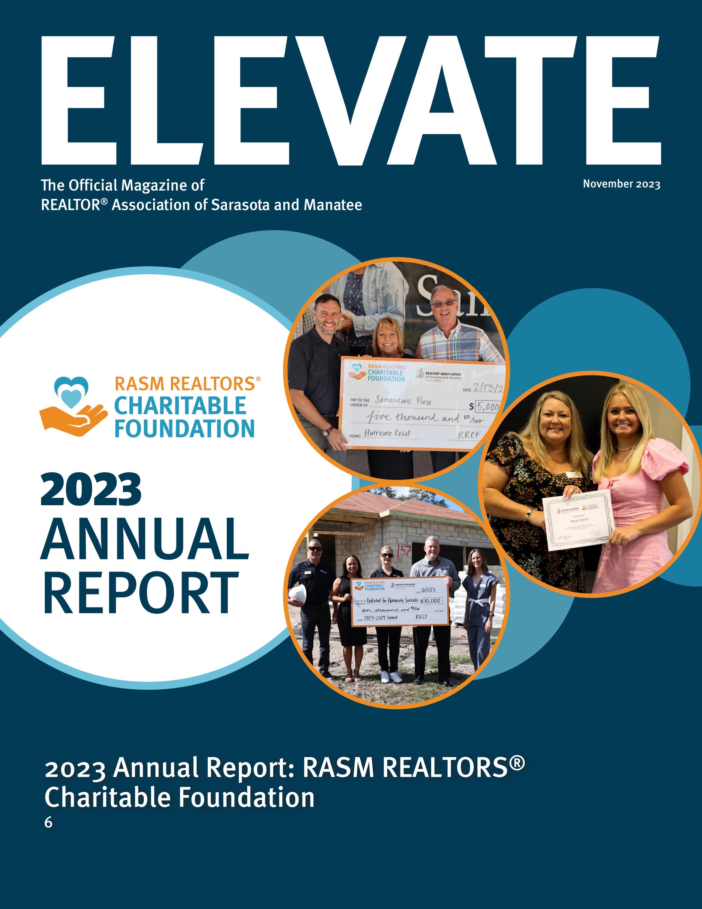 ELEVATE Magazine - RASM - November 2023 by REALTOR® Association of Sarasota and Manatee - Issuu