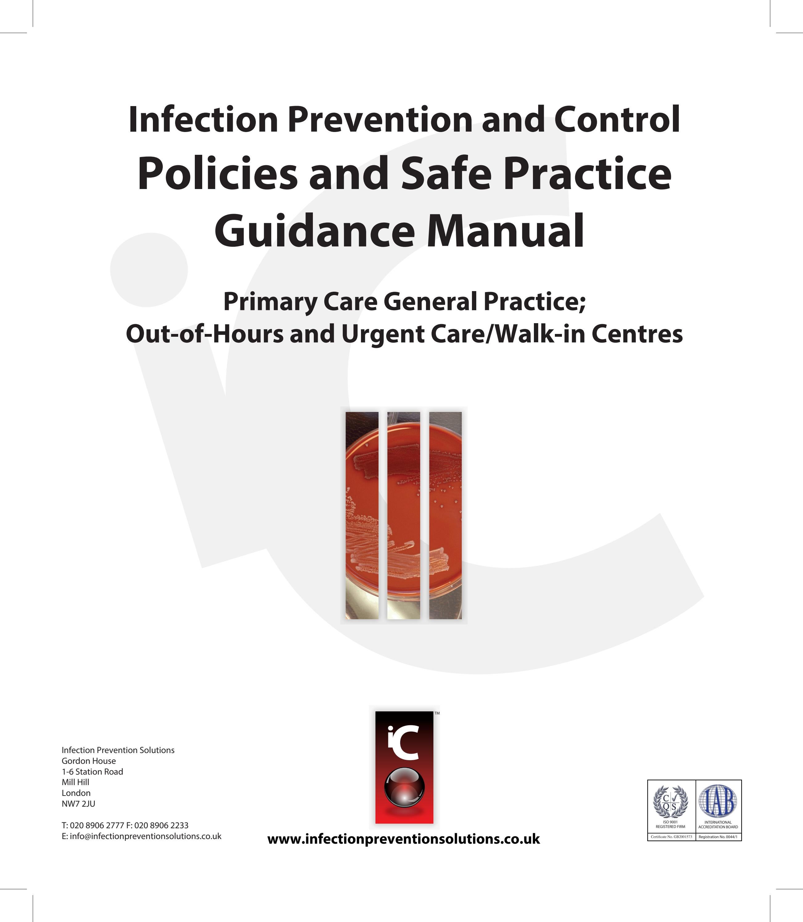 Infection Prevention Manuals for Primary Care by Karen Foulis - Issuu