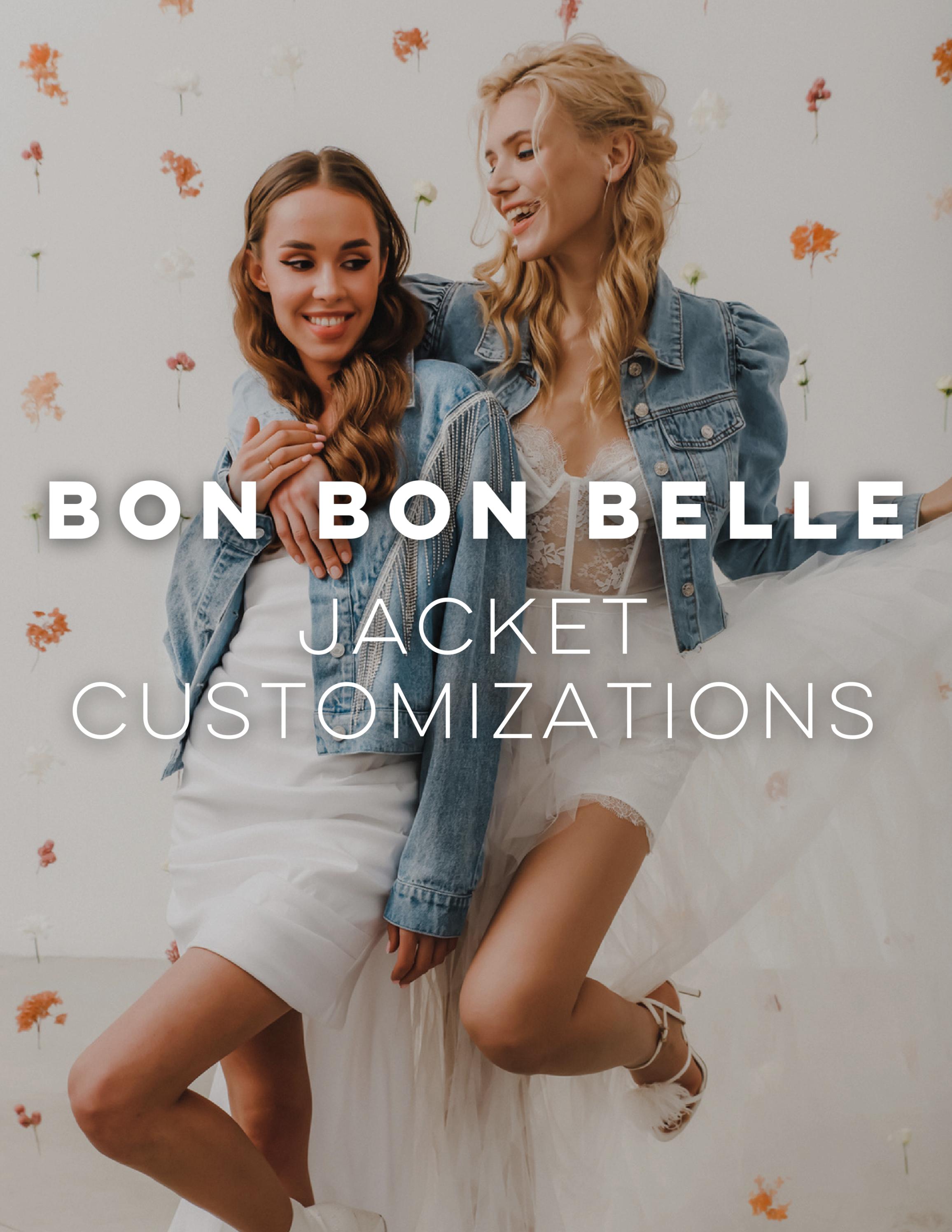 Jean Jacket Customization Booklet by Bon Bon Belle Bridal Boutique - Issuu