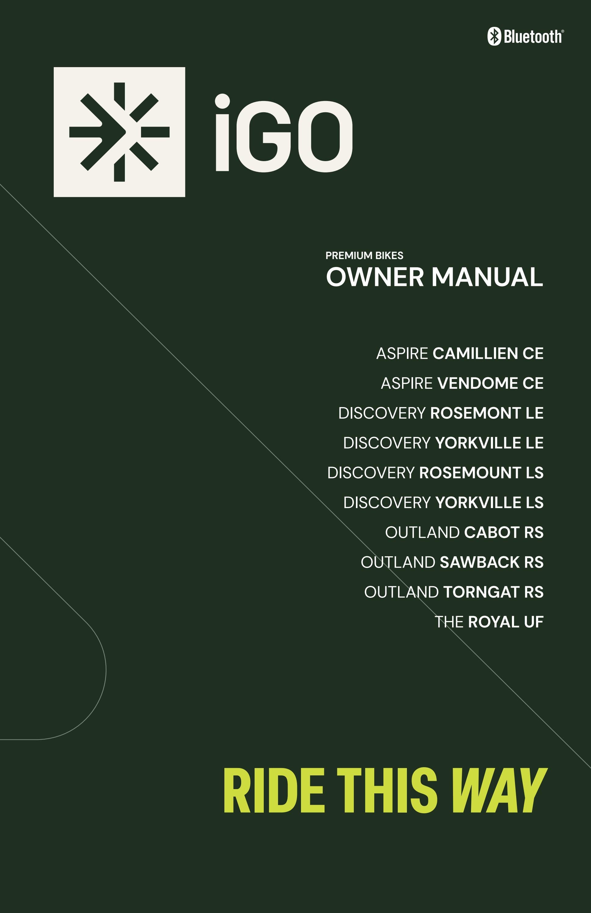 iGO Electric - Owners Manual (2023 Bluetooth) by iGO Electric Bikes - Issuu