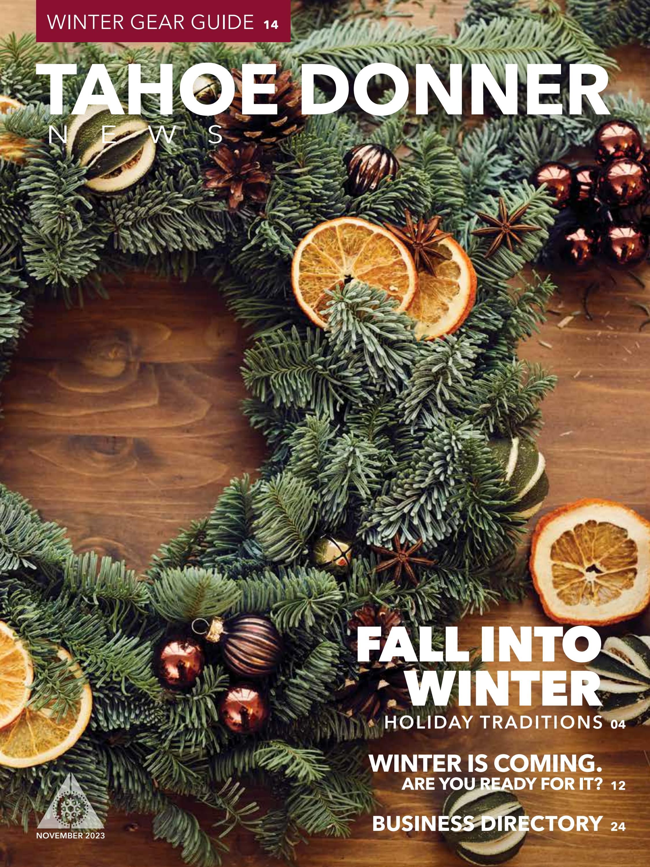 Tahoe Donner News November 2023 by Tahoe Donner Association - Issuu