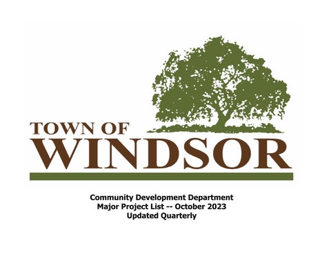 Town of Windsor Project Development - October 2023 by towrecreation - Issuu