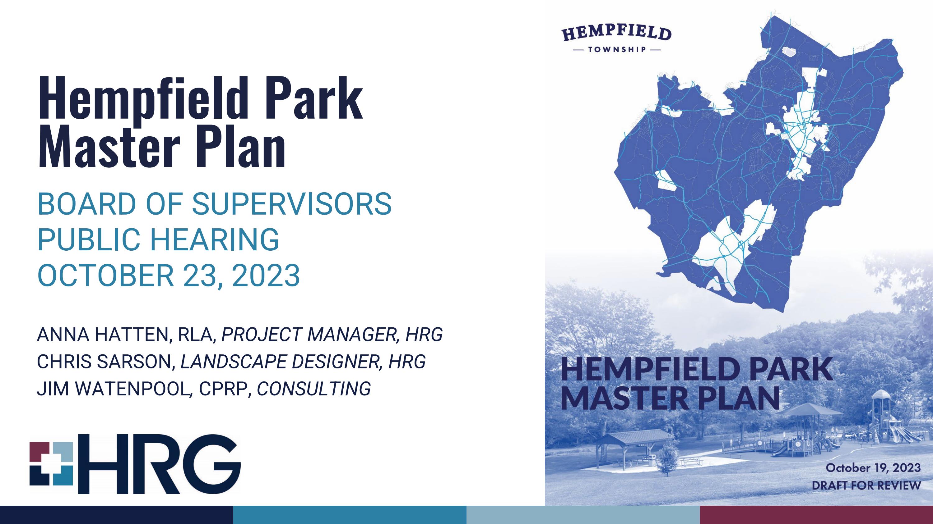 Hempfield Park Master Plan by hempfieldtwp - Issuu
