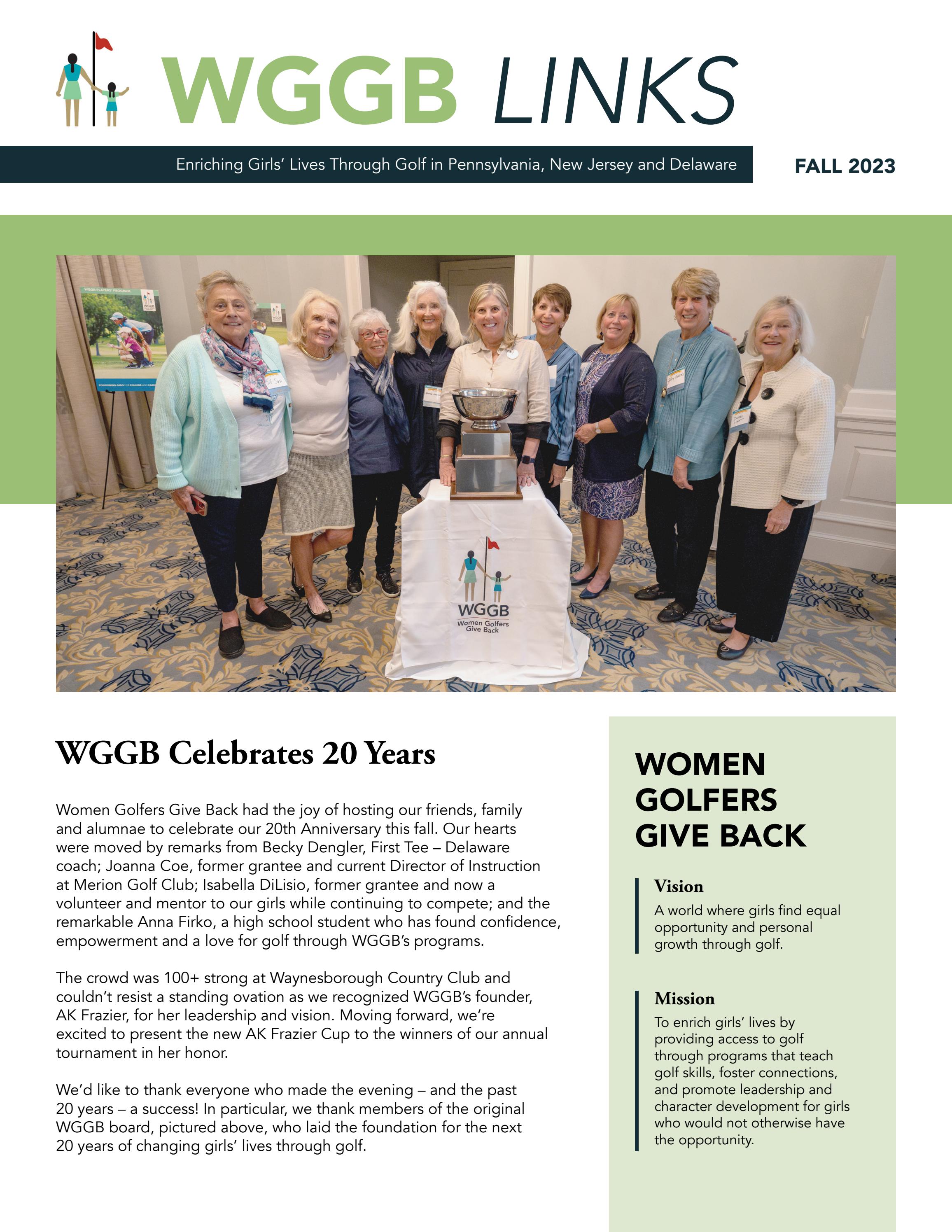 WGGB LINKS - Fall 2023 by commcreative - Issuu