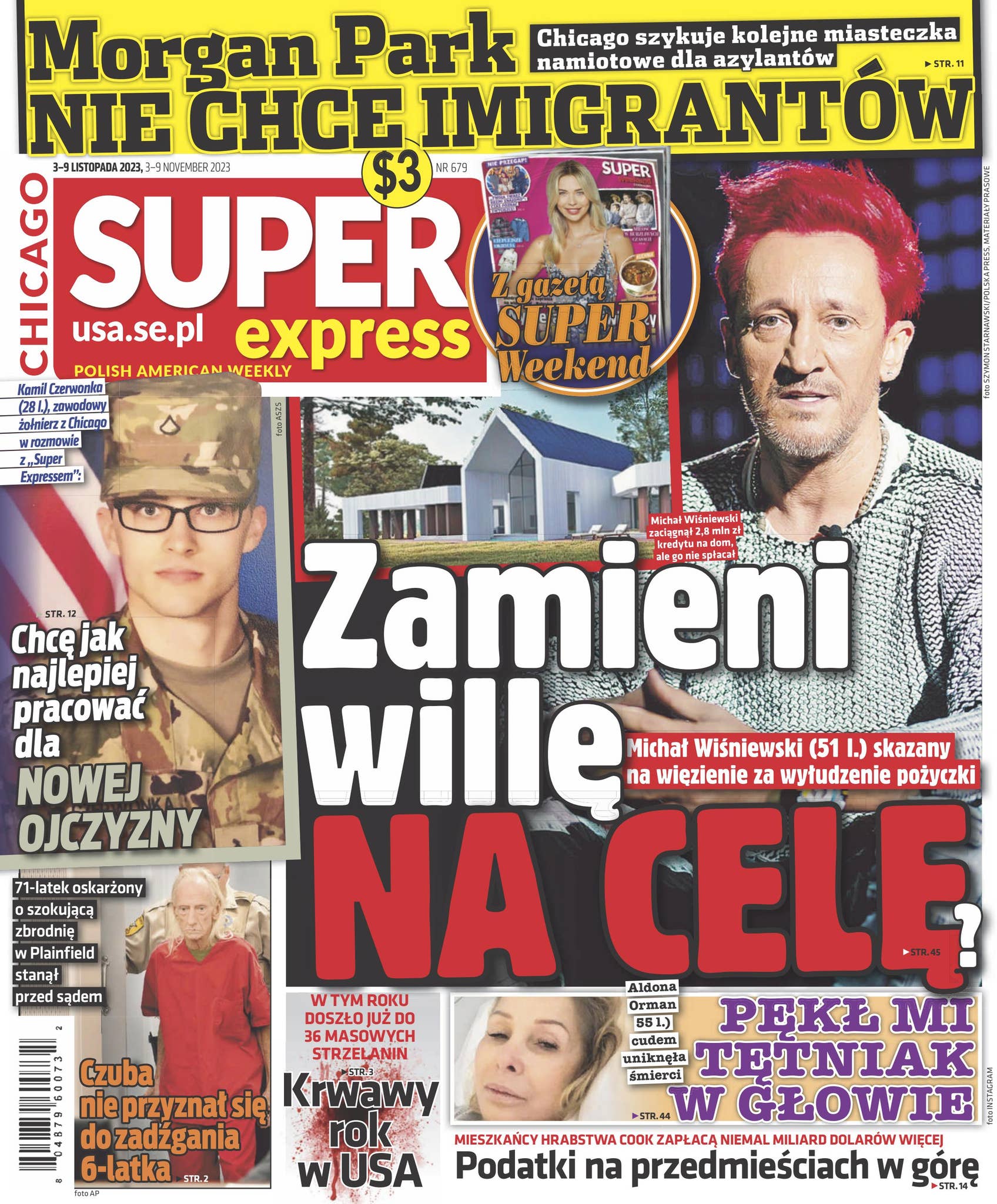 Super Express Chicago 2023.11.03 Tygodnik dla Polonii , wiadomości, ogłoszenia. by Super Express ...