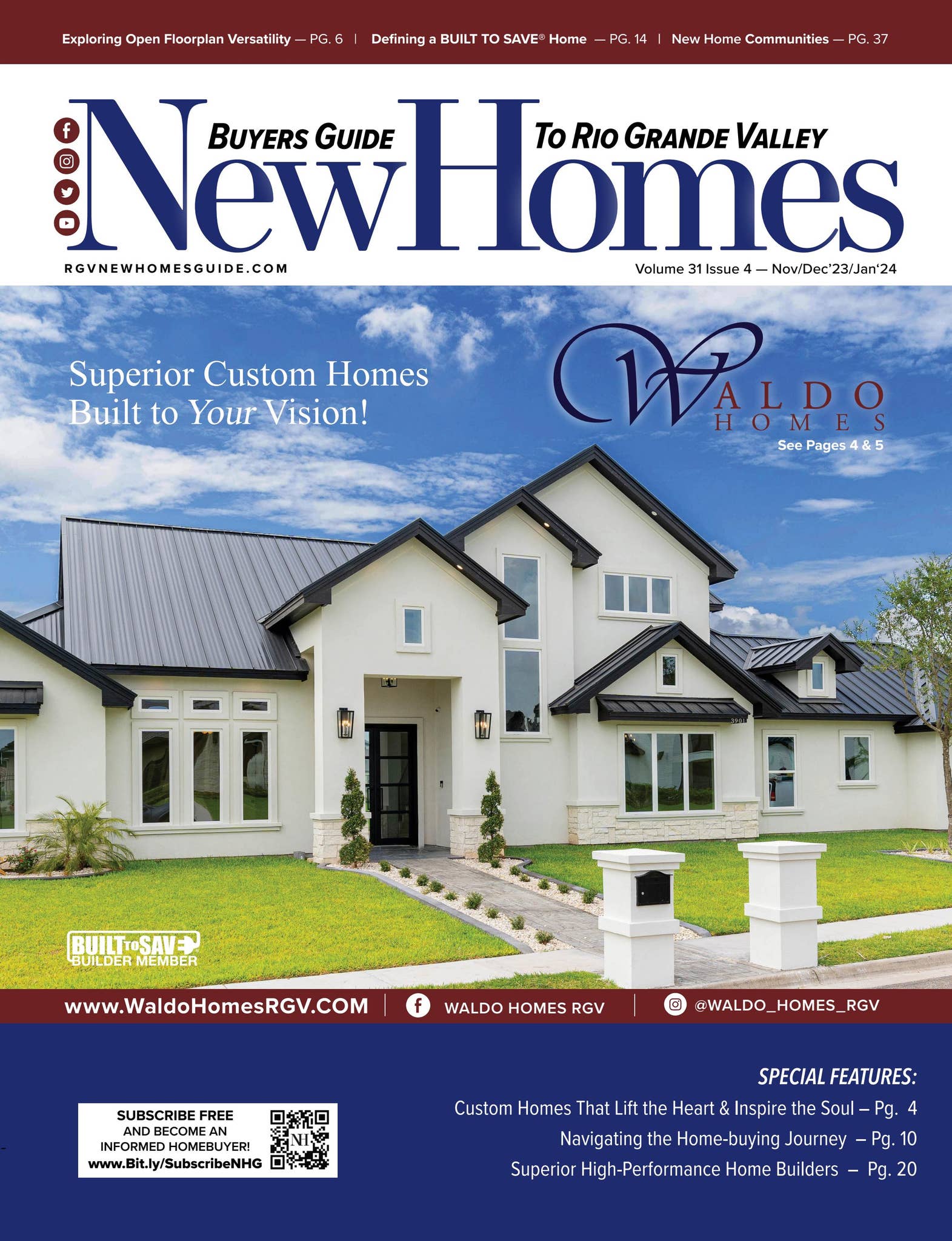 RGV New Homes Guide | Issue 31 Vol. 4 | November-December 2023-January 2024 by New Homes South ...