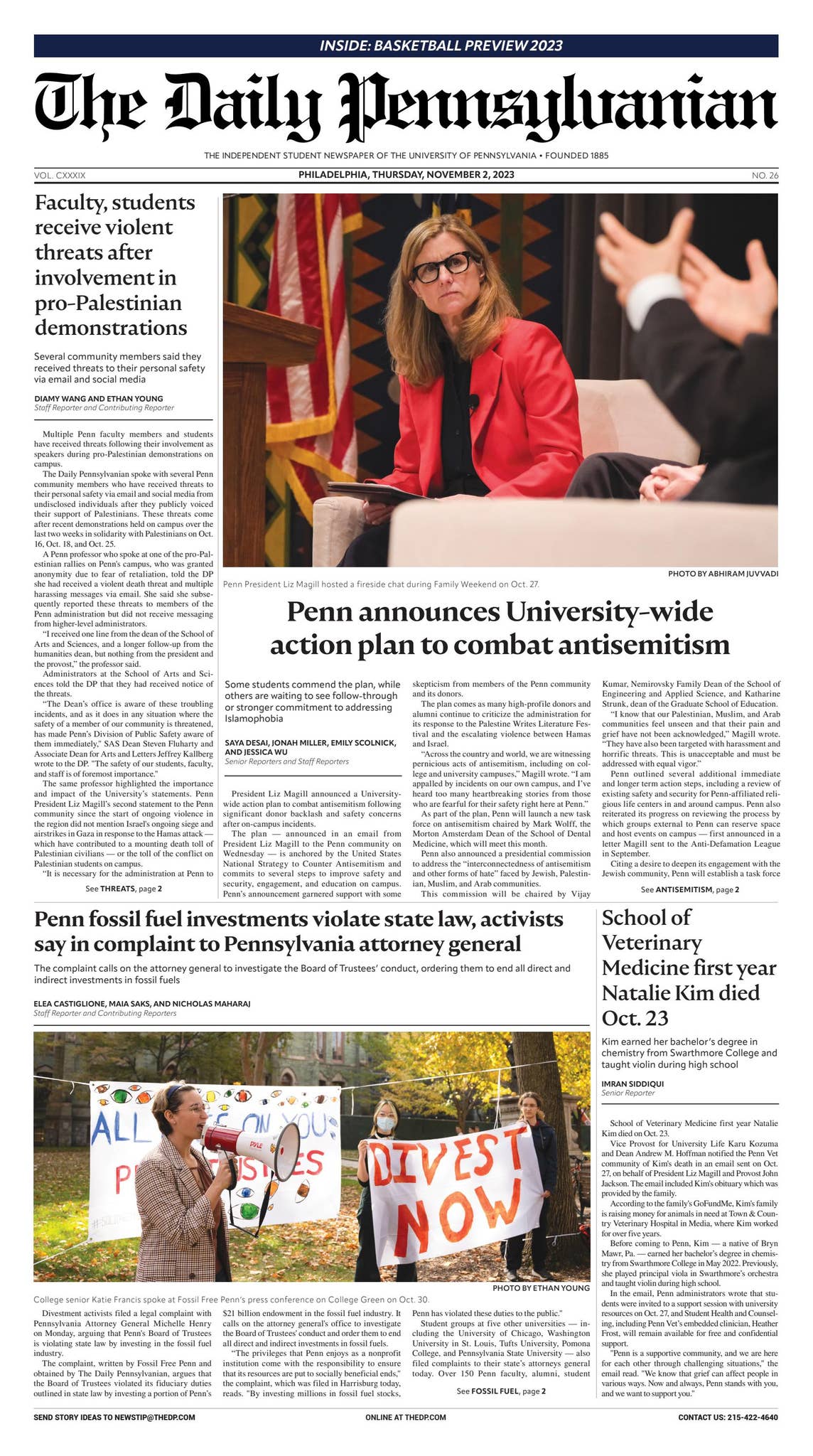 November 2, 2023 by The Daily Pennsylvanian - Issuu