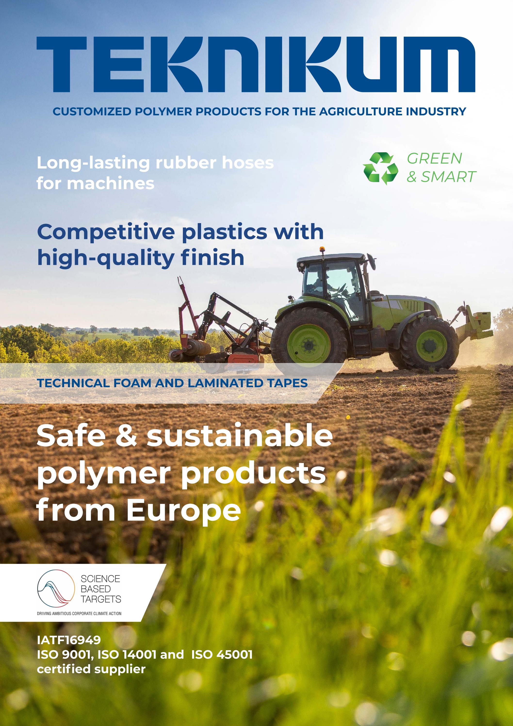 Teknikum - Customized polymer products for the Agriculture Industry by ...