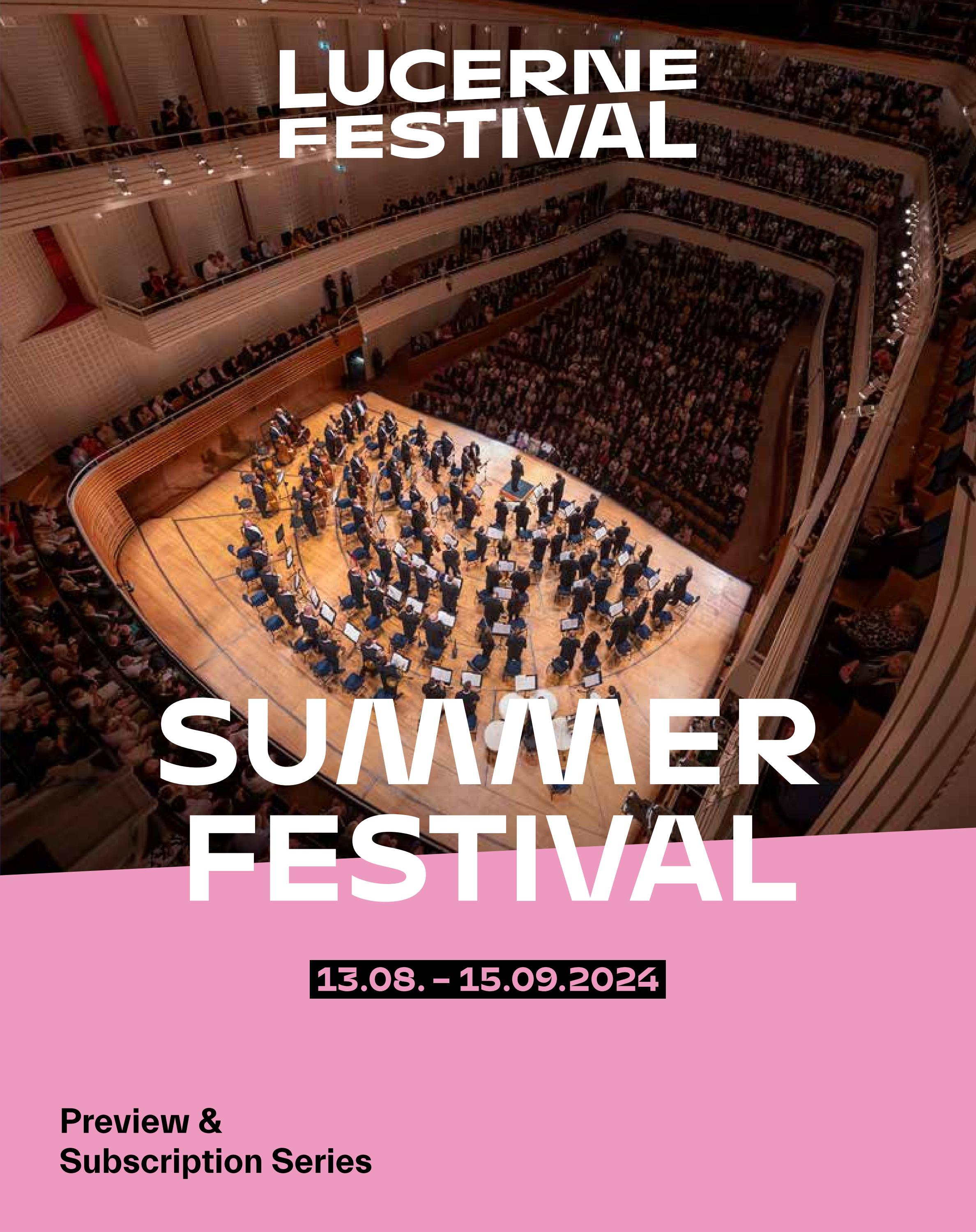 Summer Festival 2024 | Preview & Subscription Series by LUCERNE ...