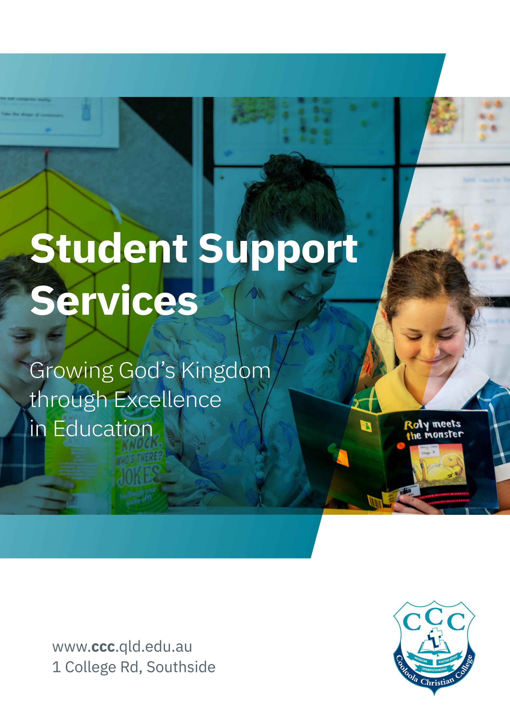 Student Support Services by Cooloola Christian College - Issuu