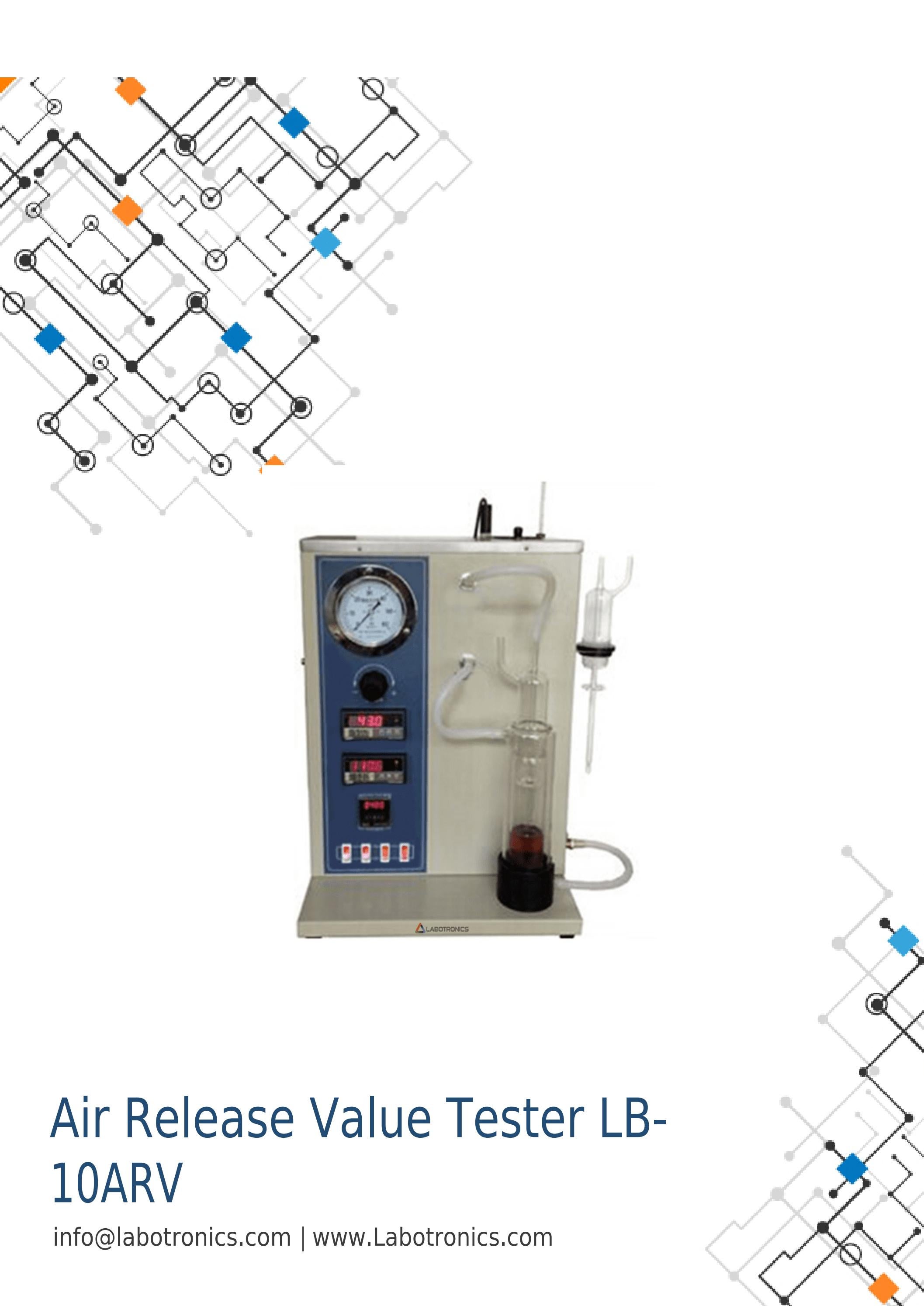 air release value tester by Mary Labotronics - Issuu