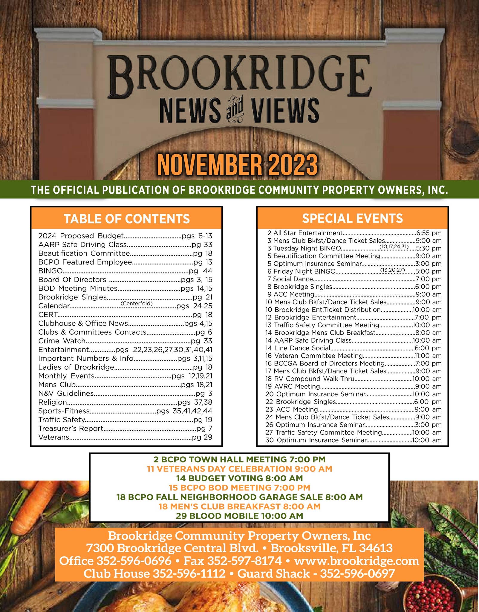 November 2023 by Brookridge Community Property Owners Inc - Issuu