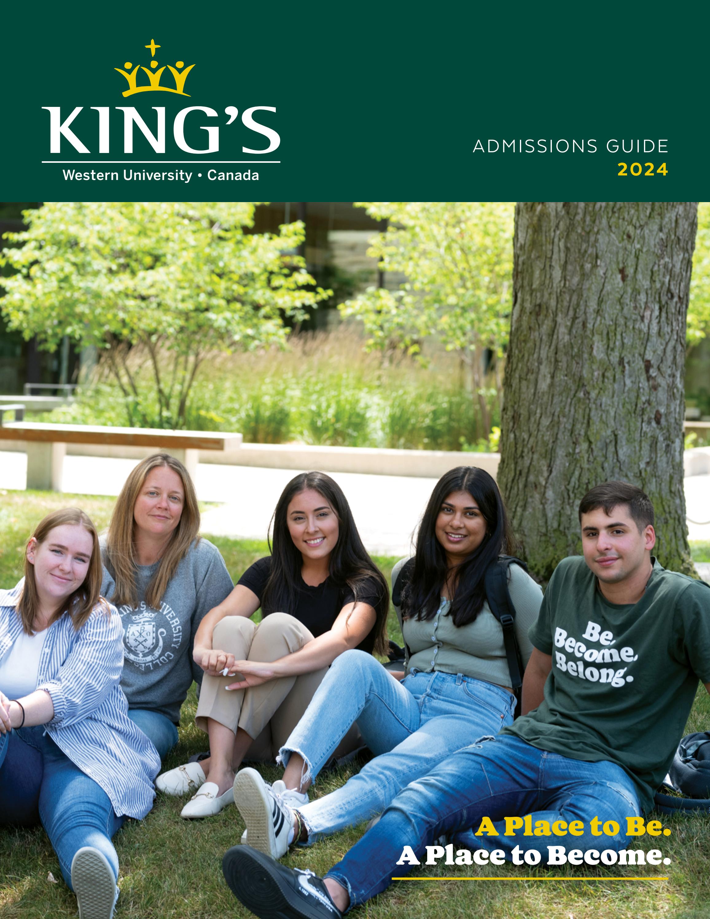 King's Admissions Guide 2024 by King's University College - Issuu