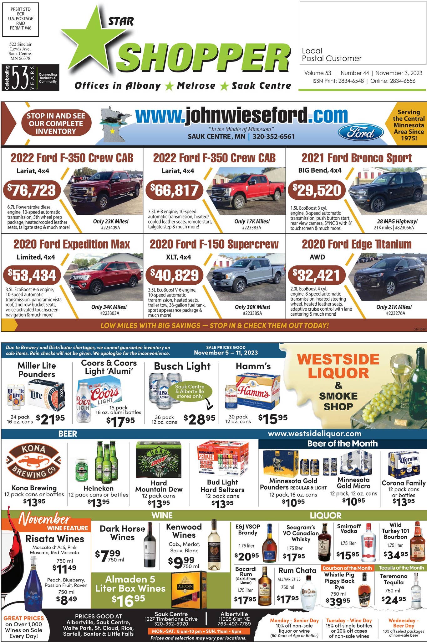 Star Shopper - November 3, 2023 by Star Publications - Issuu