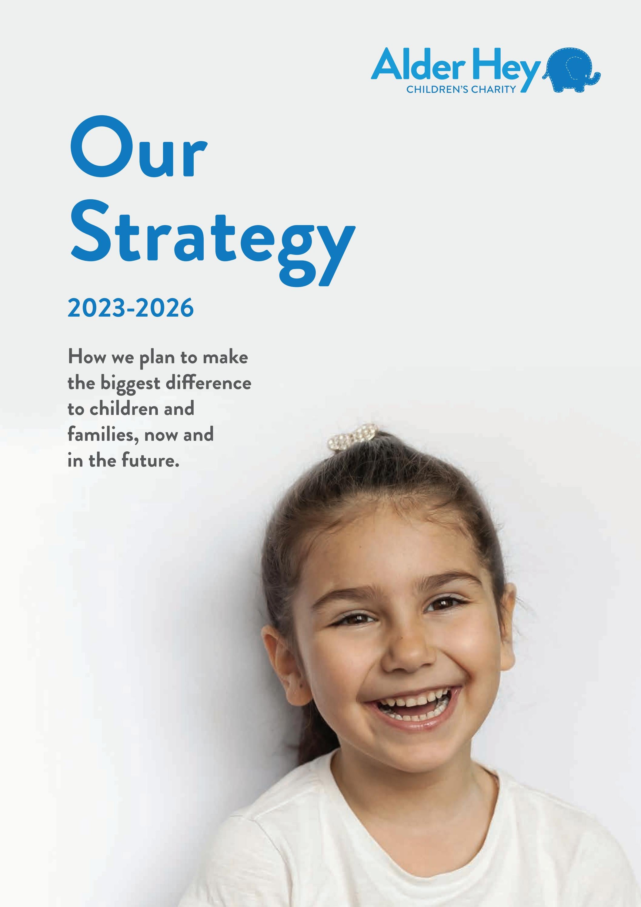 Alder Hey Children's Charity Strategy 23-26 by Alder Hey Children's ...