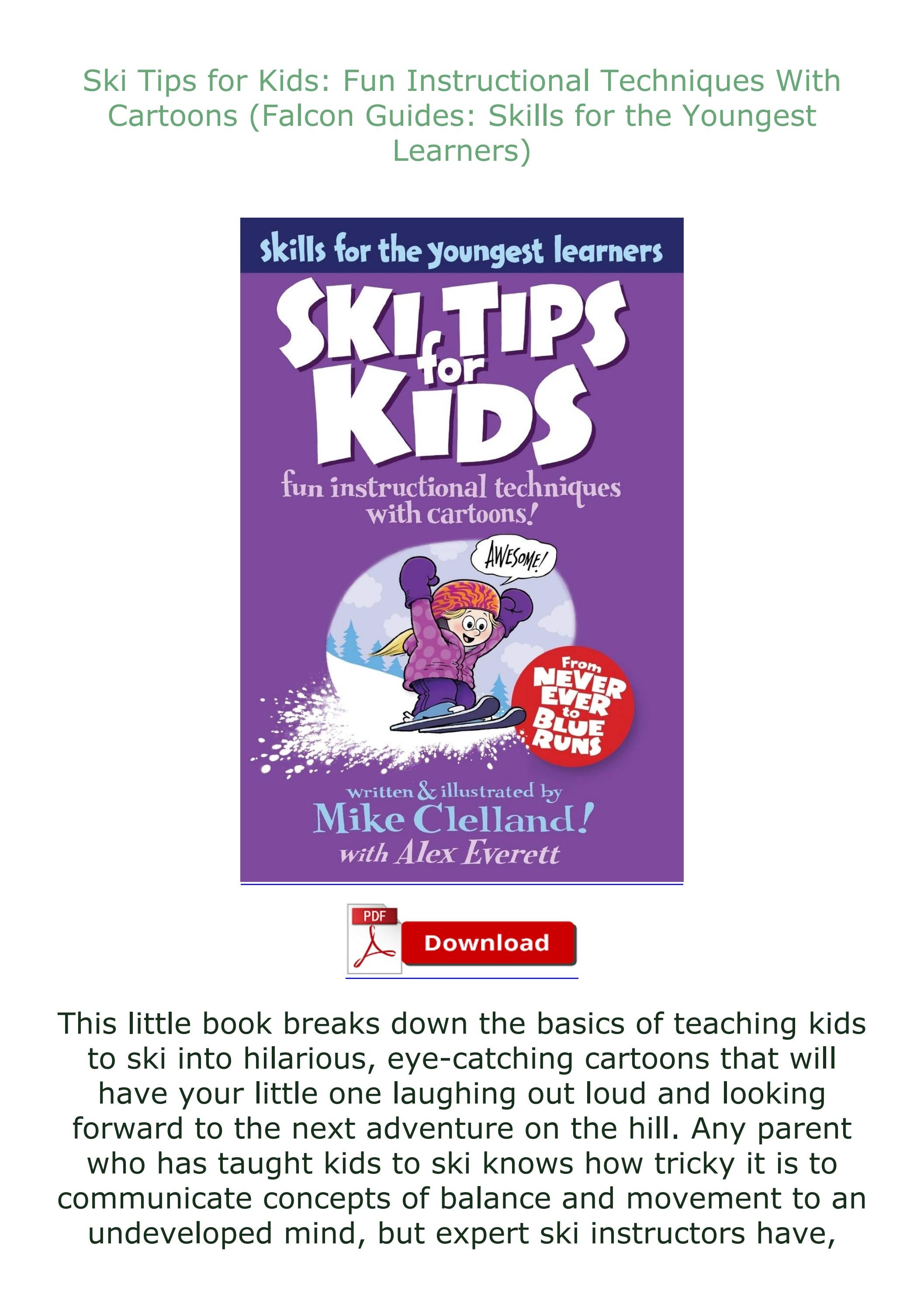 PDF READ Ski Tips For Kids Fun Instructional Techniques With pdf-read-ski-tips-for-kids-fun-instructional-techniques-with