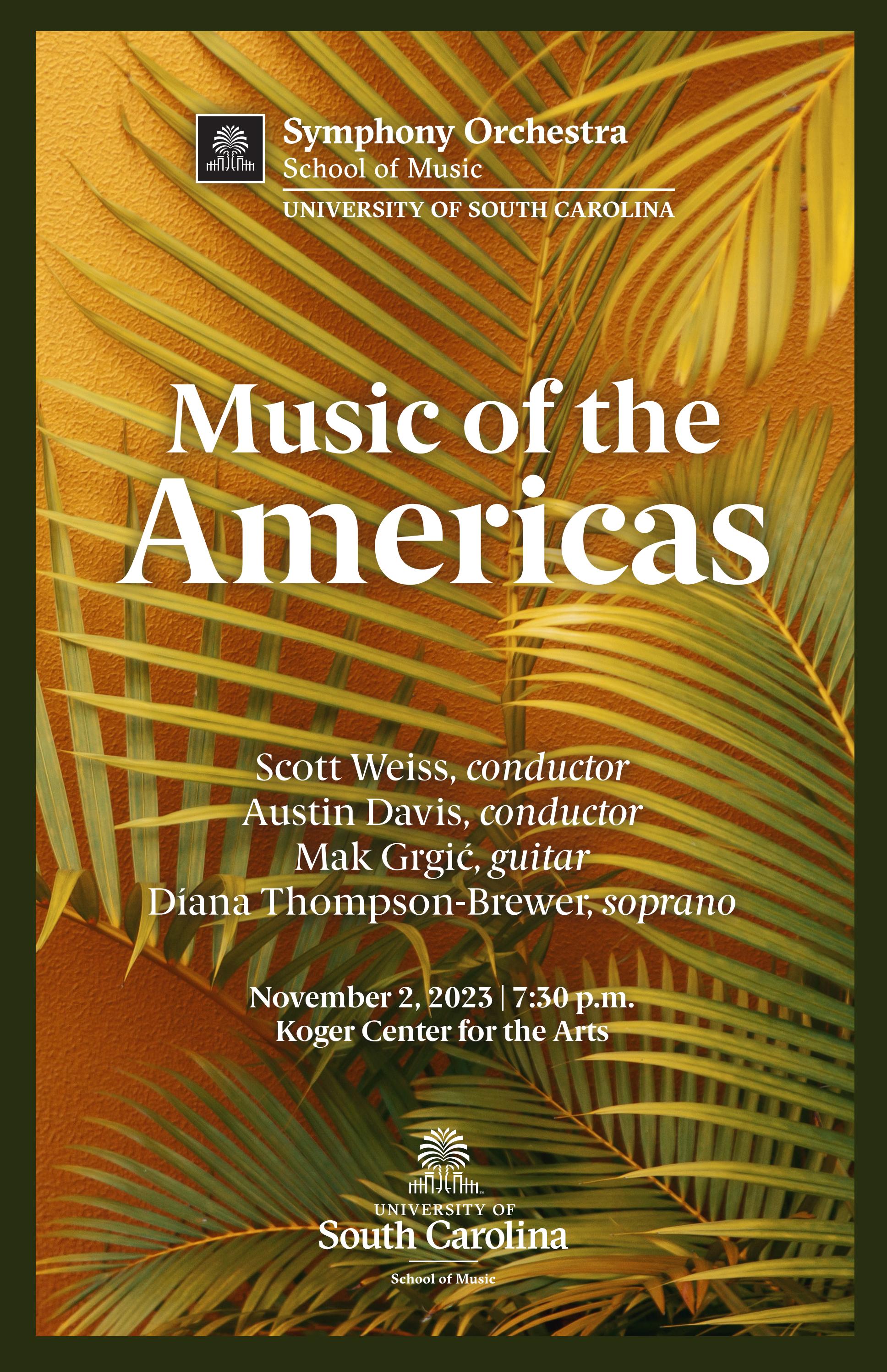 USC Symphony Music of the Americas Program by USC Symphony - Issuu