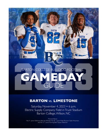 BULLDOG FOOTBALL GAMEDAY GUIDE by Barton College - Issuu
