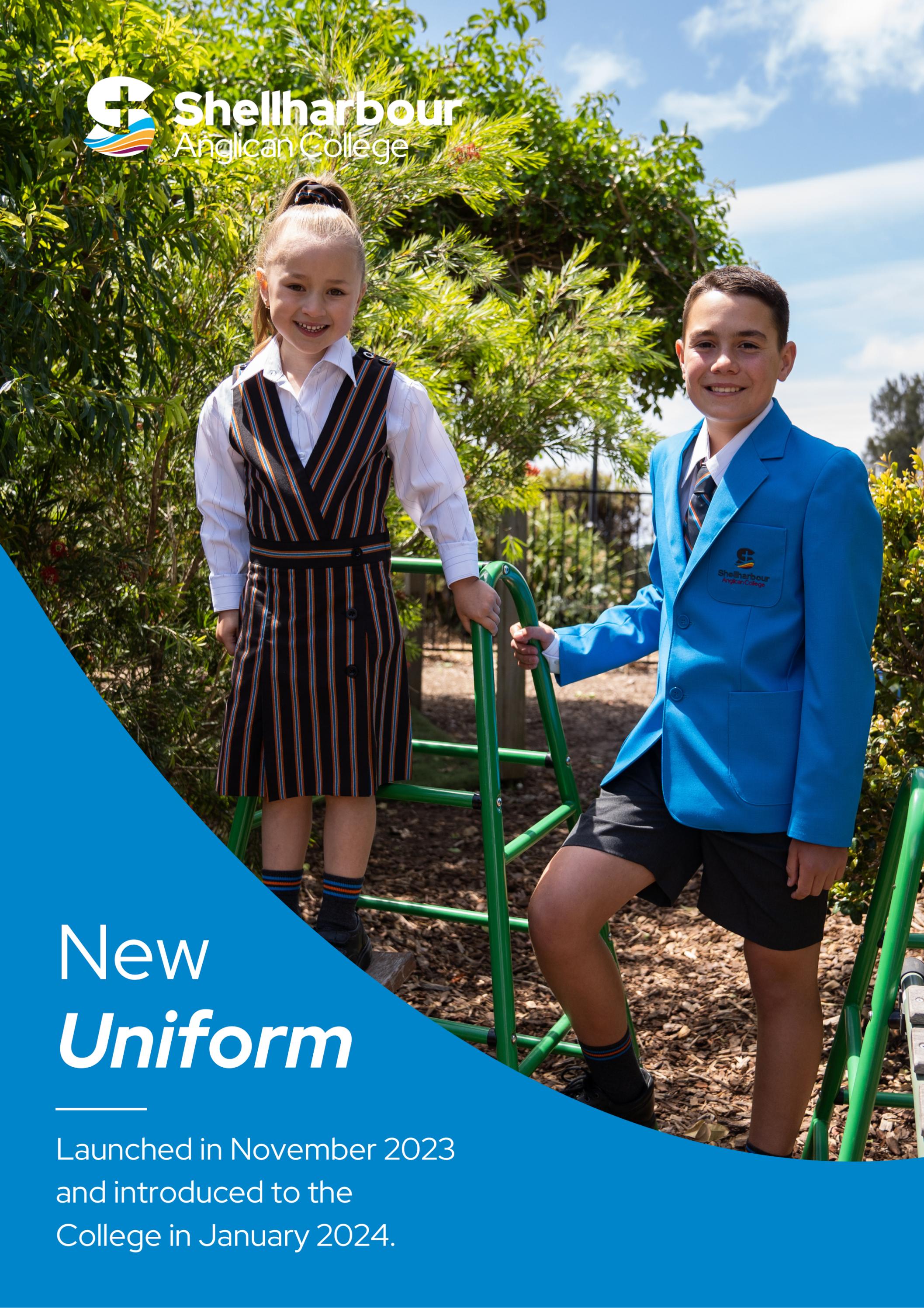 New Uniform Brochure 2024 by Shellharbour Anglican College - Issuu