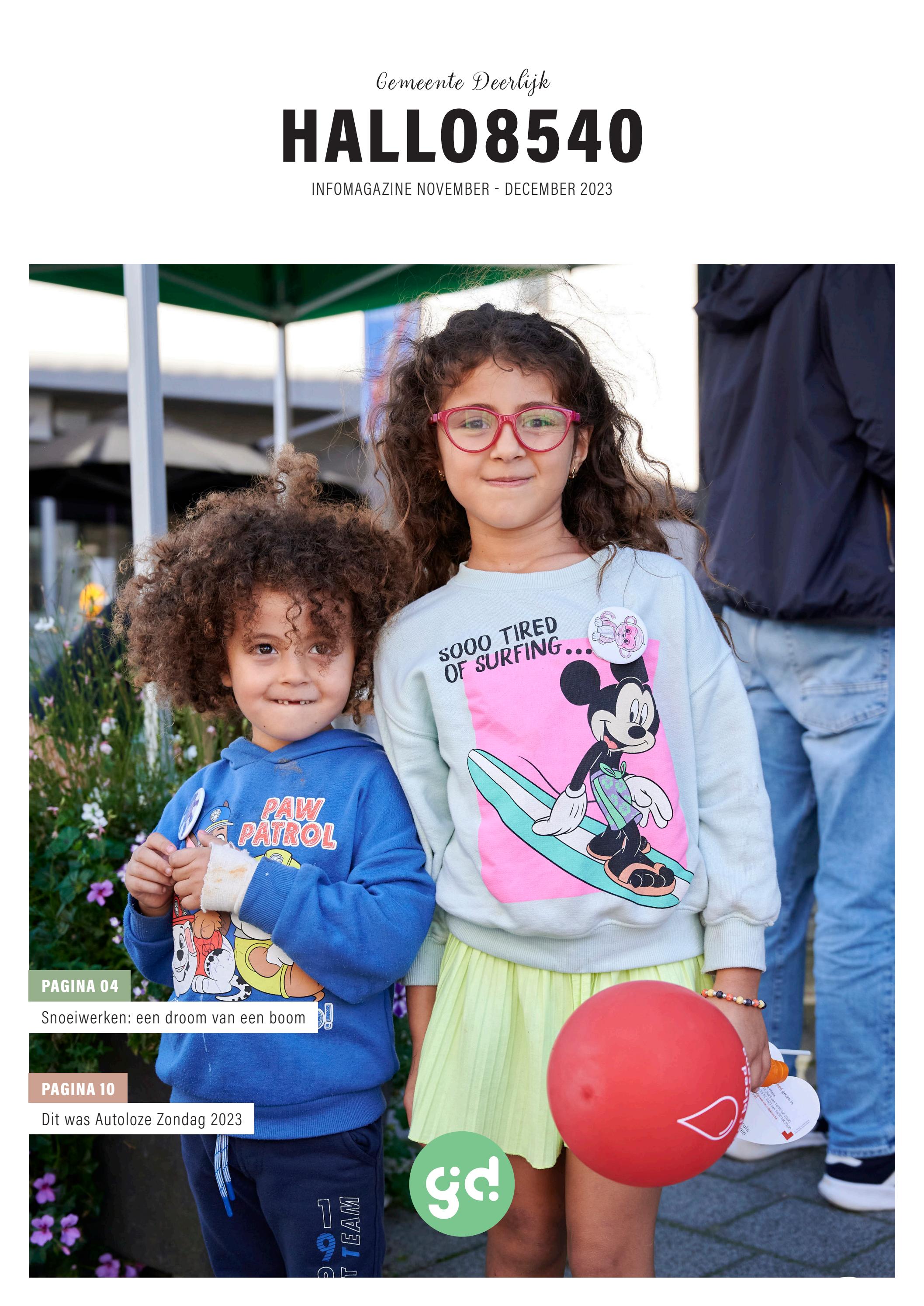 HALLO8540 november - december (2023) by gemeentedeerlijk - Issuu