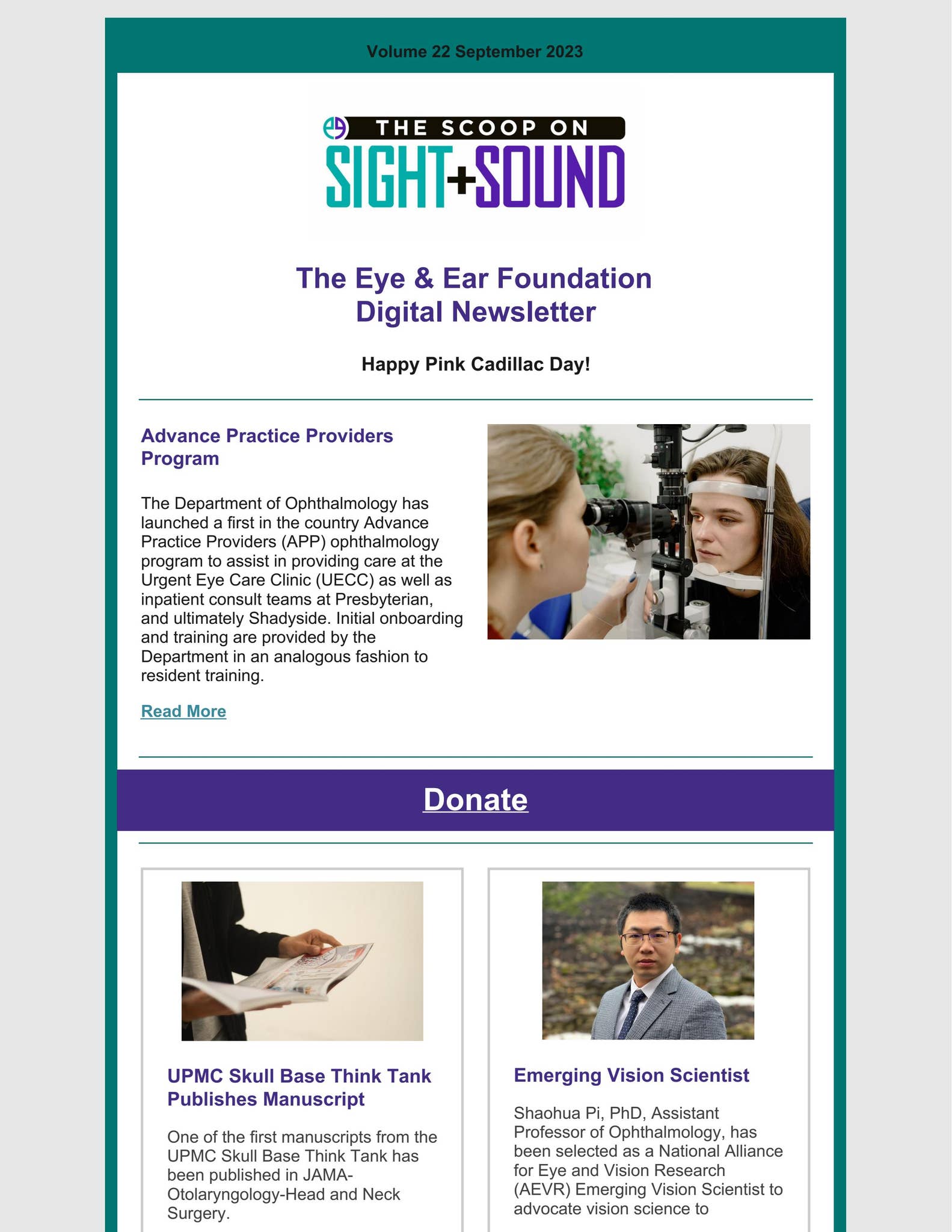 The Scoop, September 2023 by Eye & Ear Foundation of Pittsburgh - Issuu