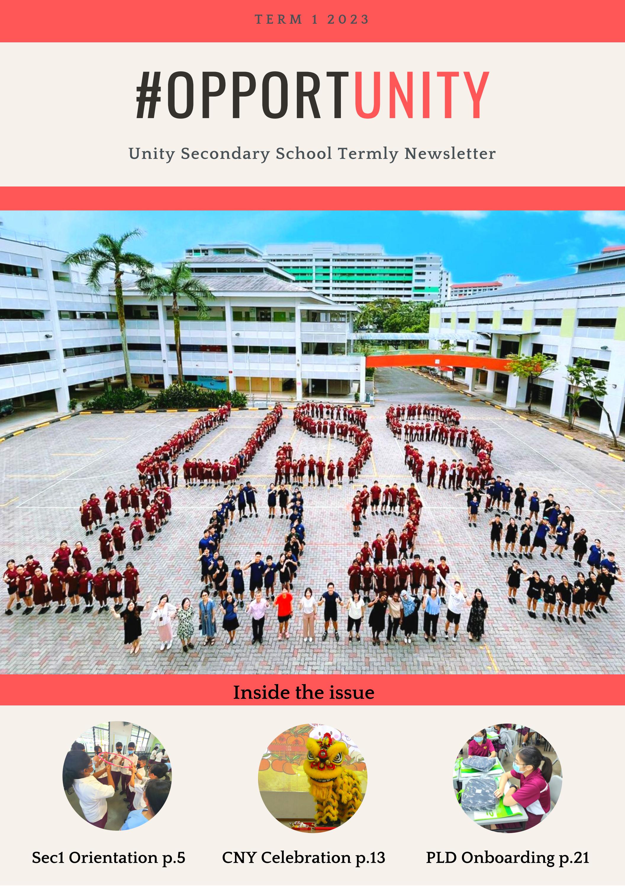 Unity Sec Term 1 Newsletter (2023) by unitysec - Issuu