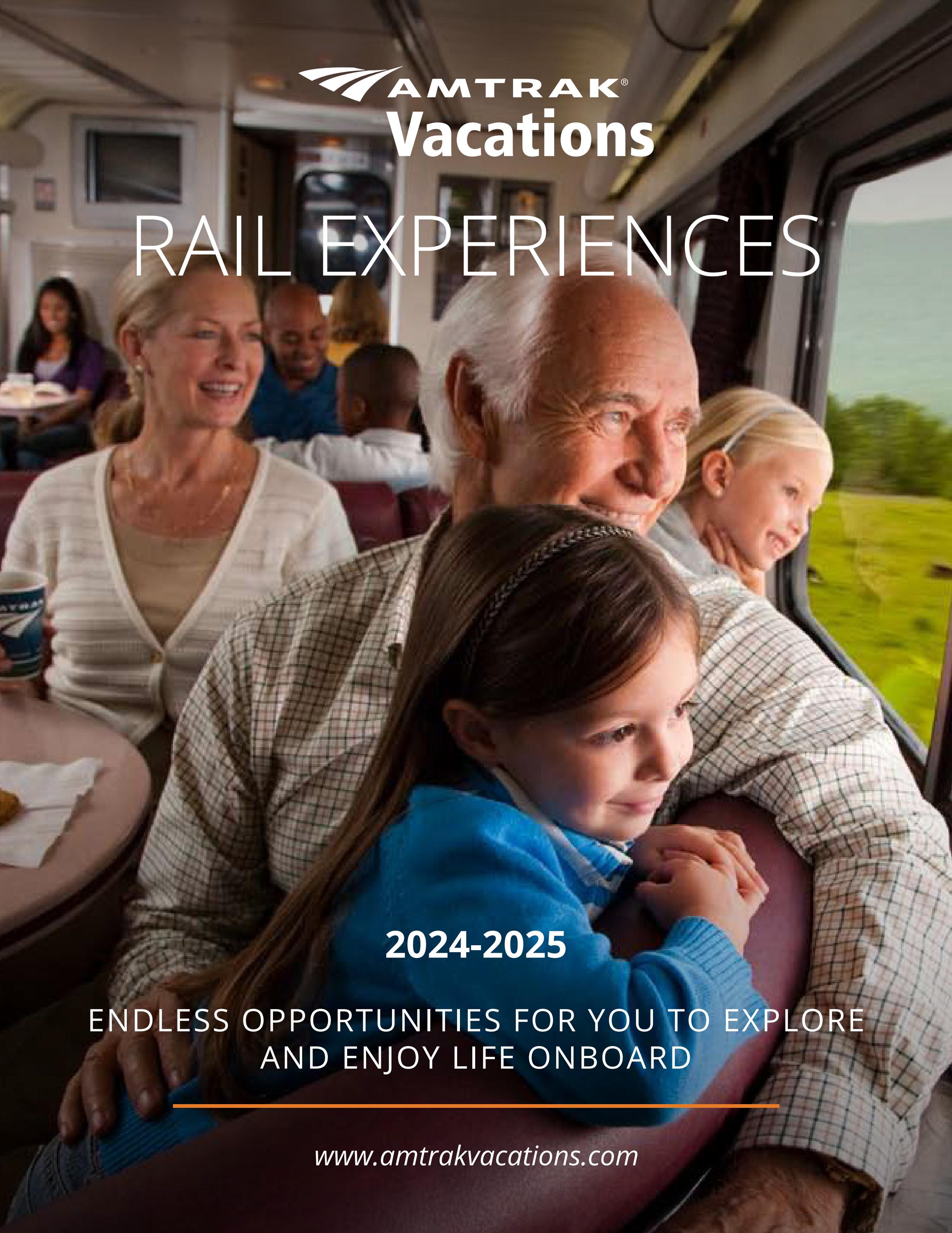 Amtrak Vacations Rail Experiences Brochure - United States by YLG INC ...
