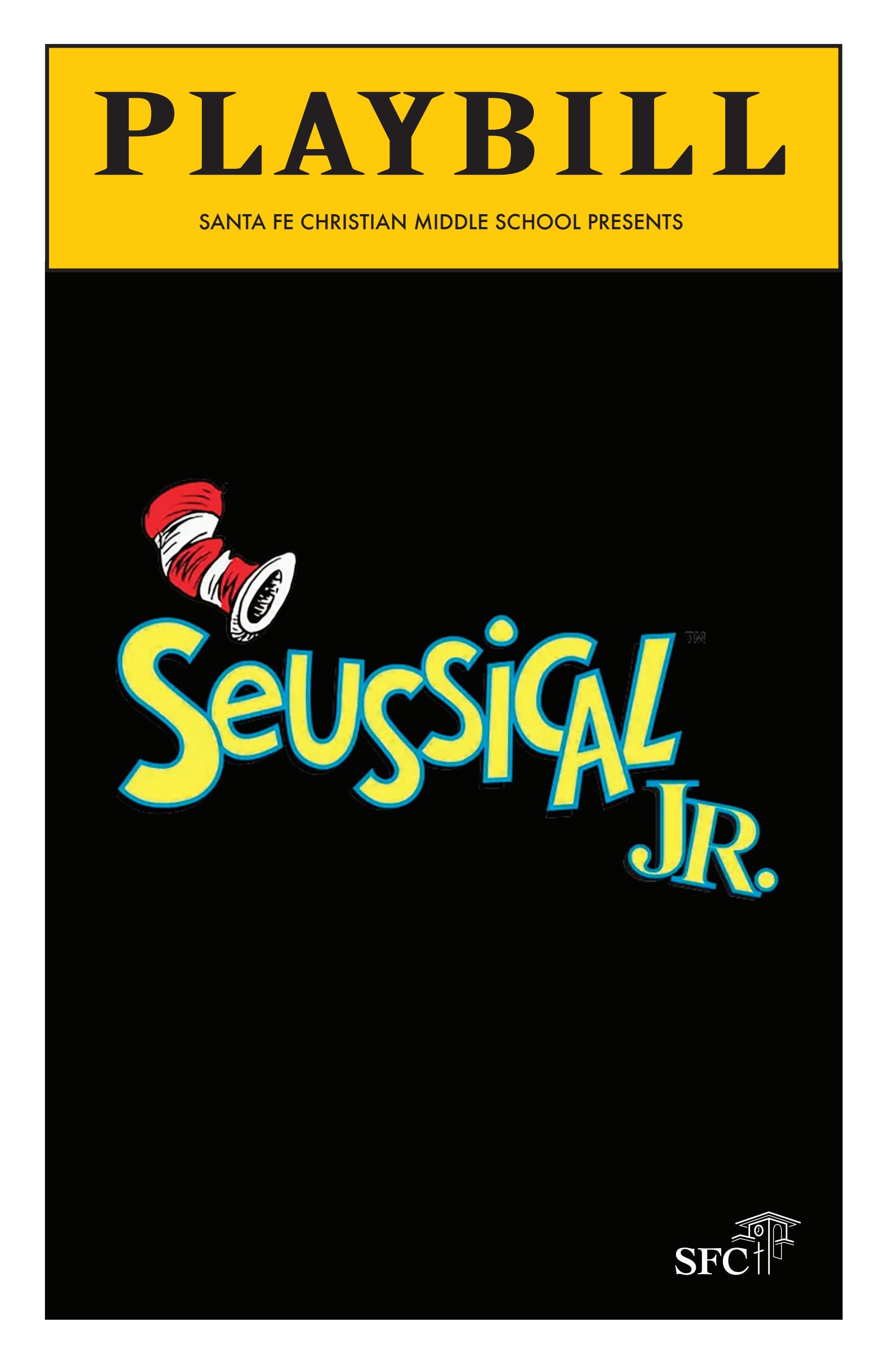 Seussical Playbill by SantaFeChristian - Issuu
