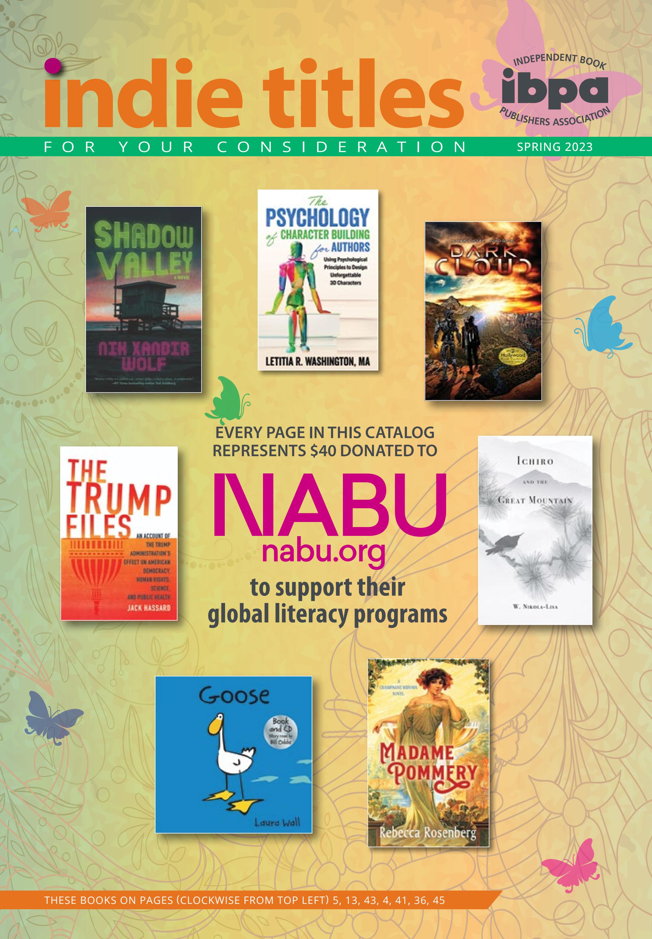 IBPA Spring 2023 "Indie Titles for Your Consideration" Bookstore ...