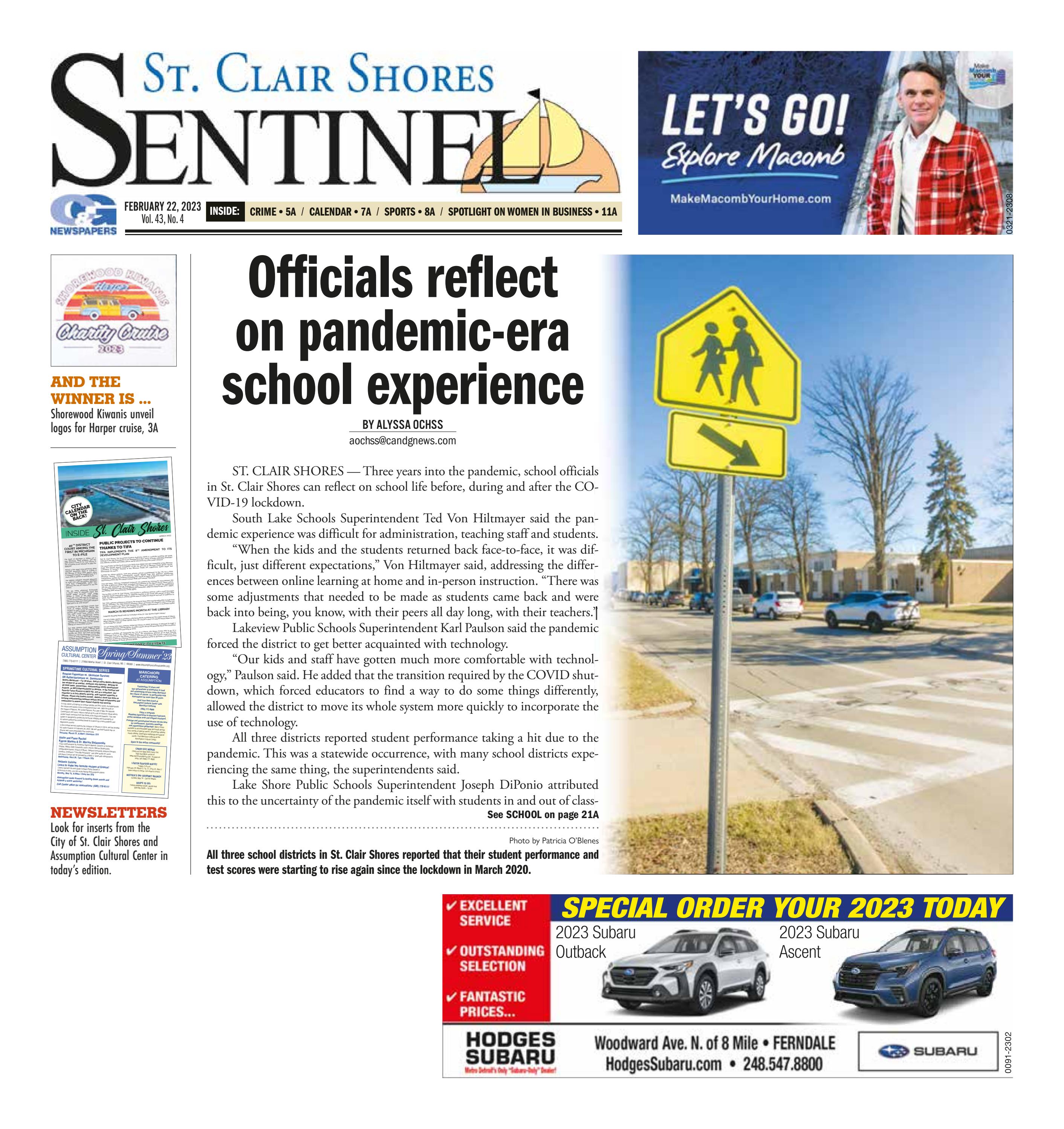 2/22/23 Sentinel by C & G Newspapers - Issuu