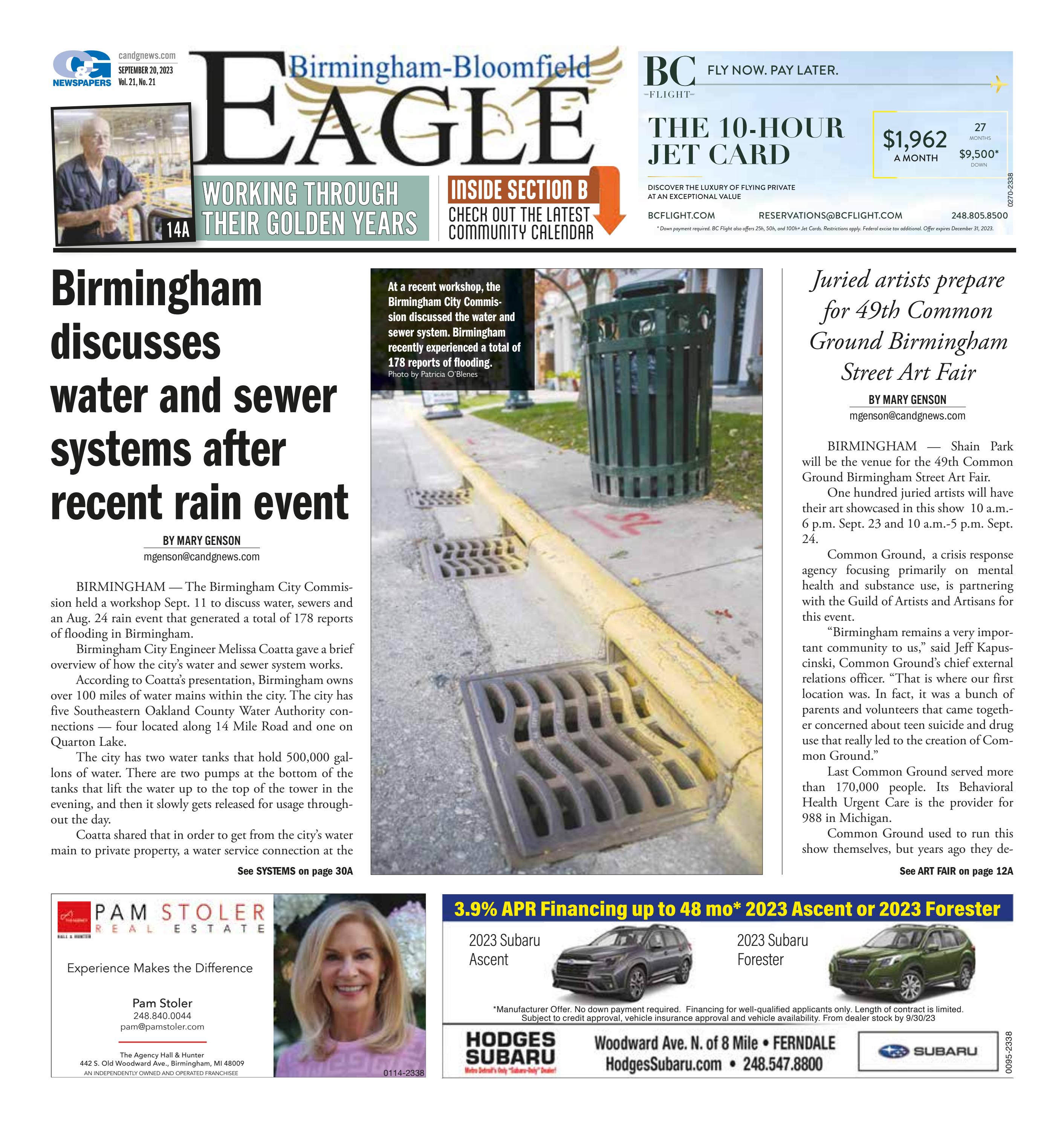 9/20/23 Eagle by C & G Newspapers - Issuu
