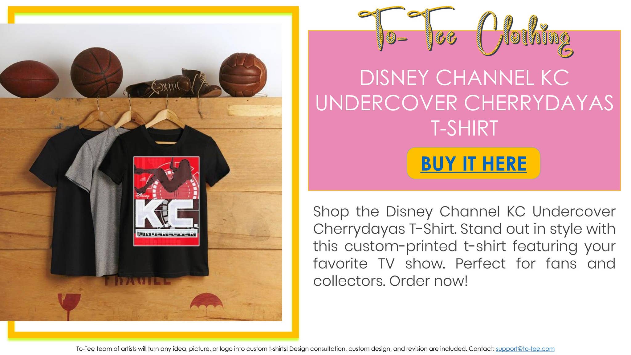 Disney Channel Kc Undercover Cherrydayas T-Shirt by hicksonjorgenshirts ...