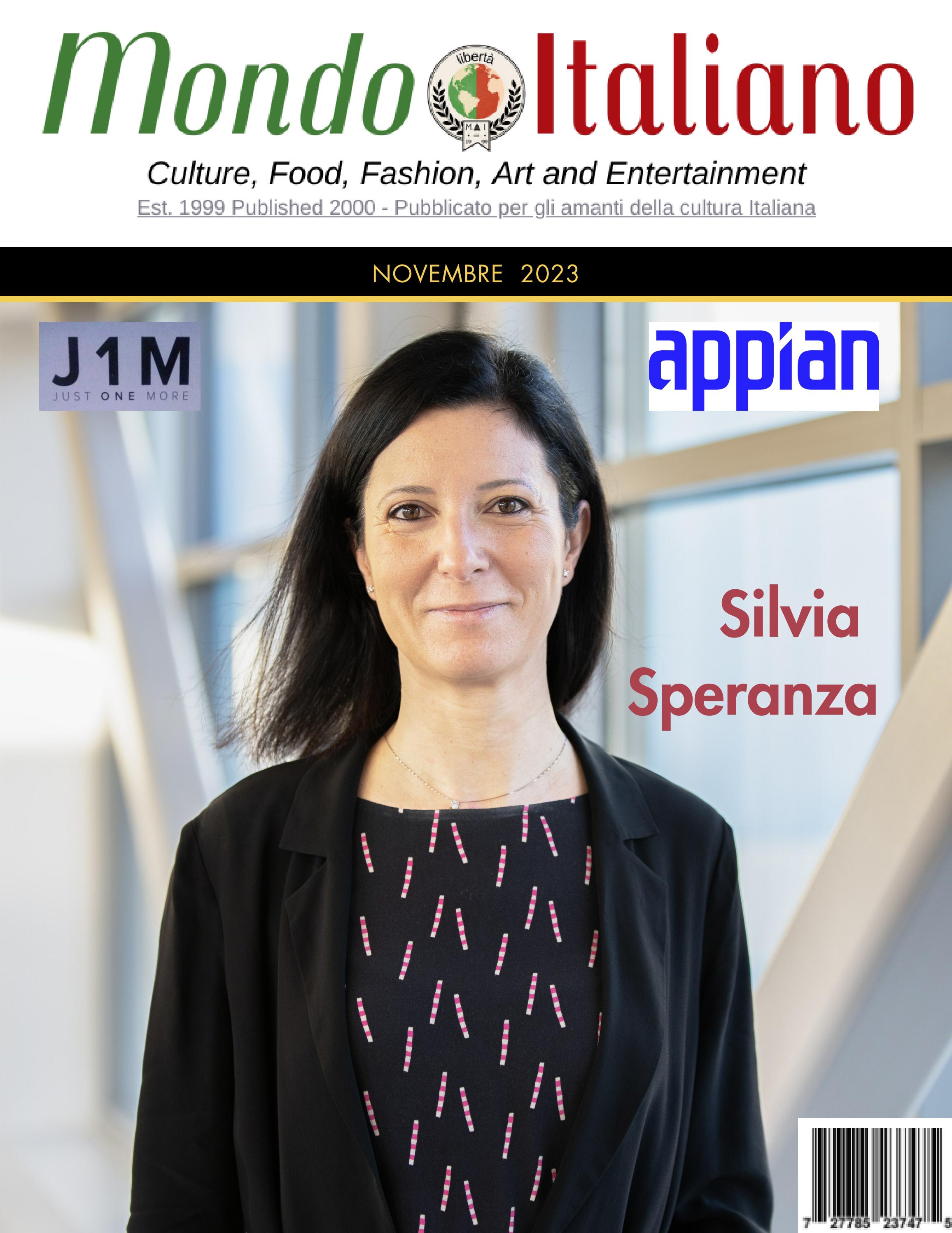 Mondo Italiano Magazine: Silvia Speranza Graces the Cover by Luxury ...