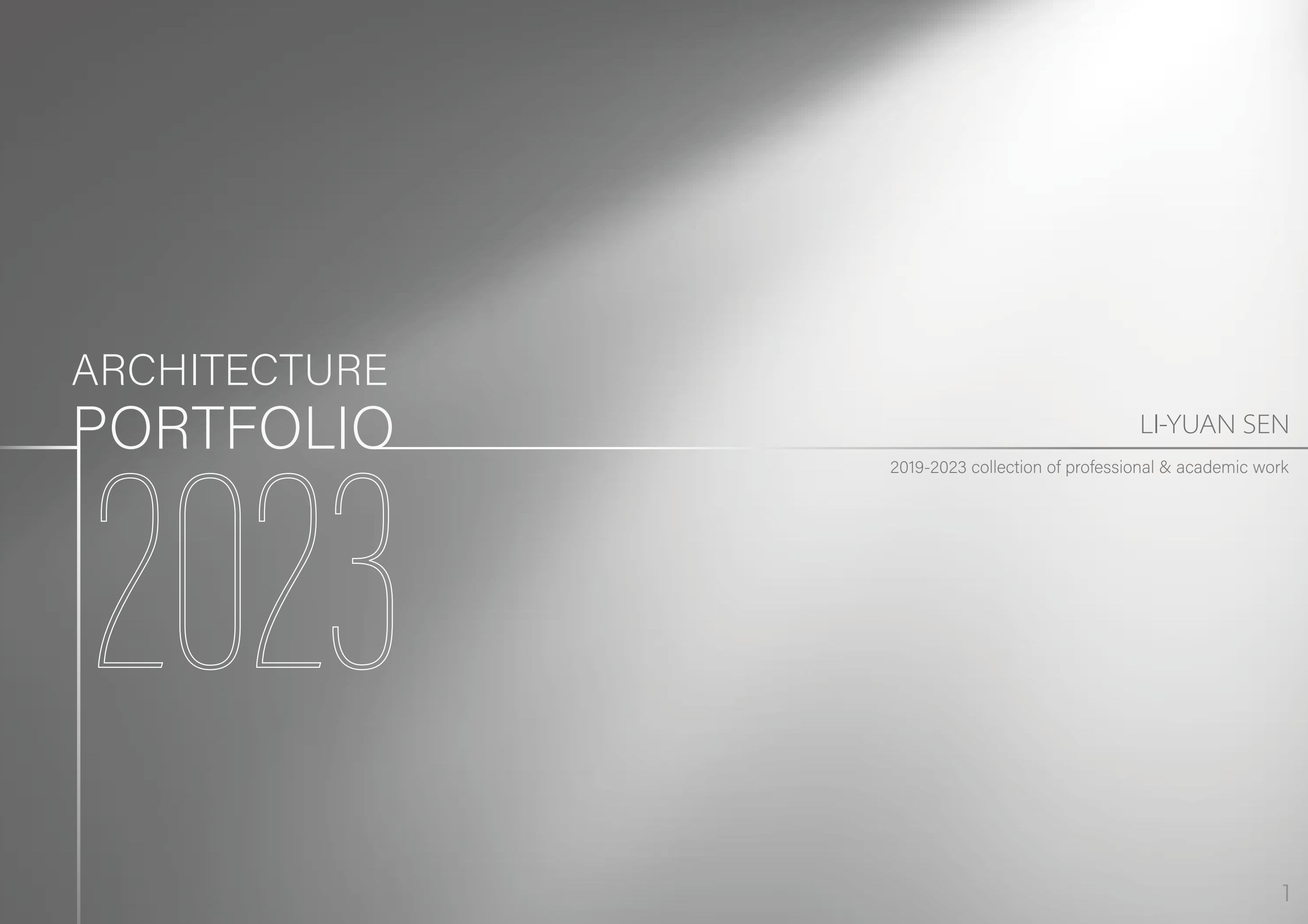 Li-yuan Sen/ Architecture Portfolio/ For MA Application by Leon ...