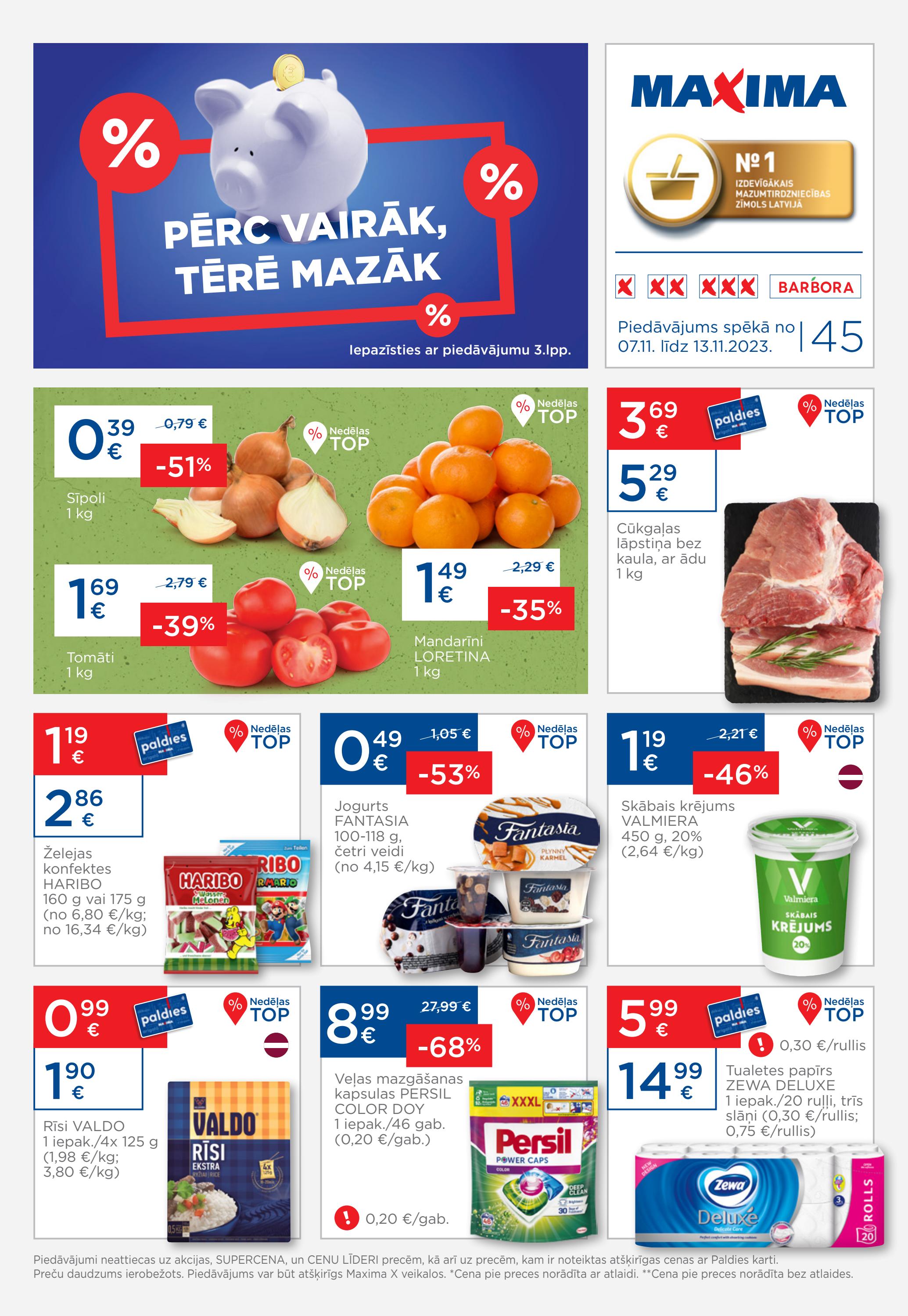 MAXIMA | X XX XXX | 07.11-13.11.2023. by Maxima Latvija - Issuu