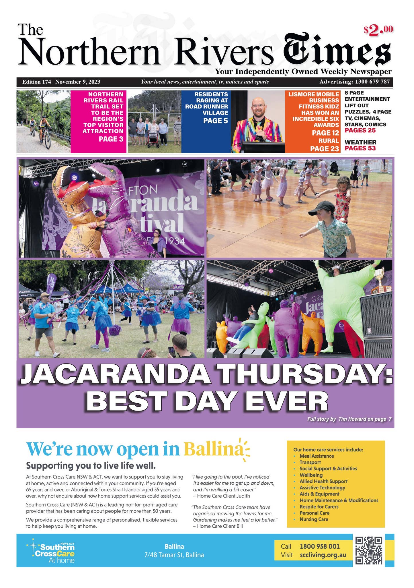 The Northern Rivers Times Edition 174 by The Northern Rivers Times - Issuu
