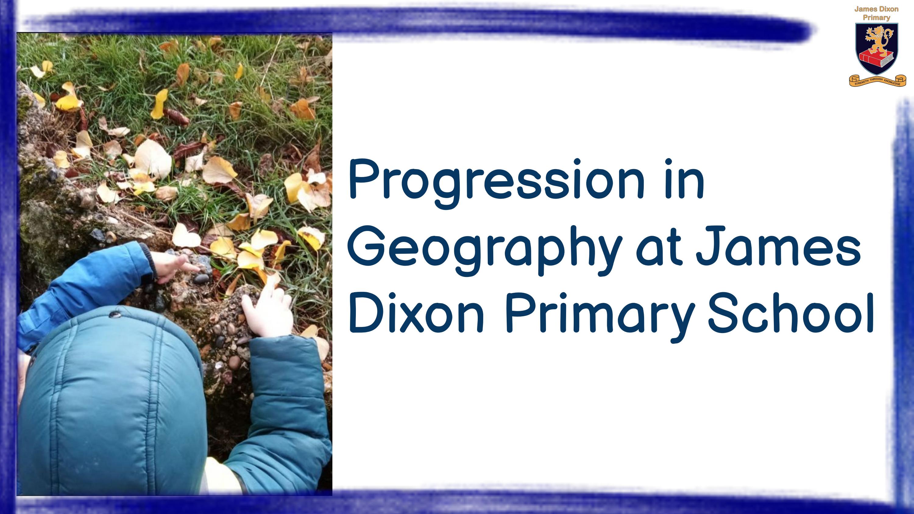 Geography Progression by JamesDixonPrimary - Issuu
