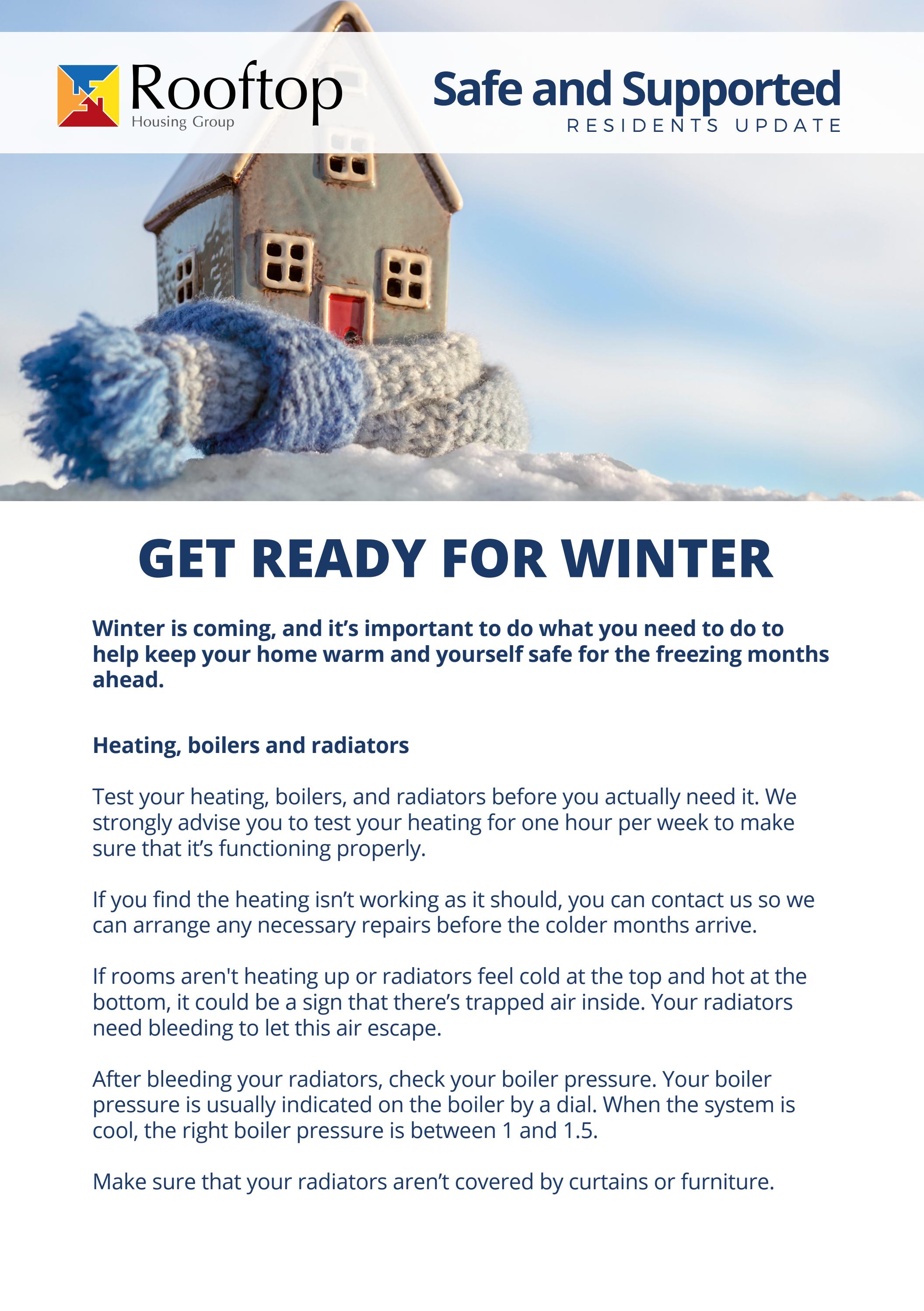 Residents Update - Safe and Supported - October 2023 by Rooftop Housing ...